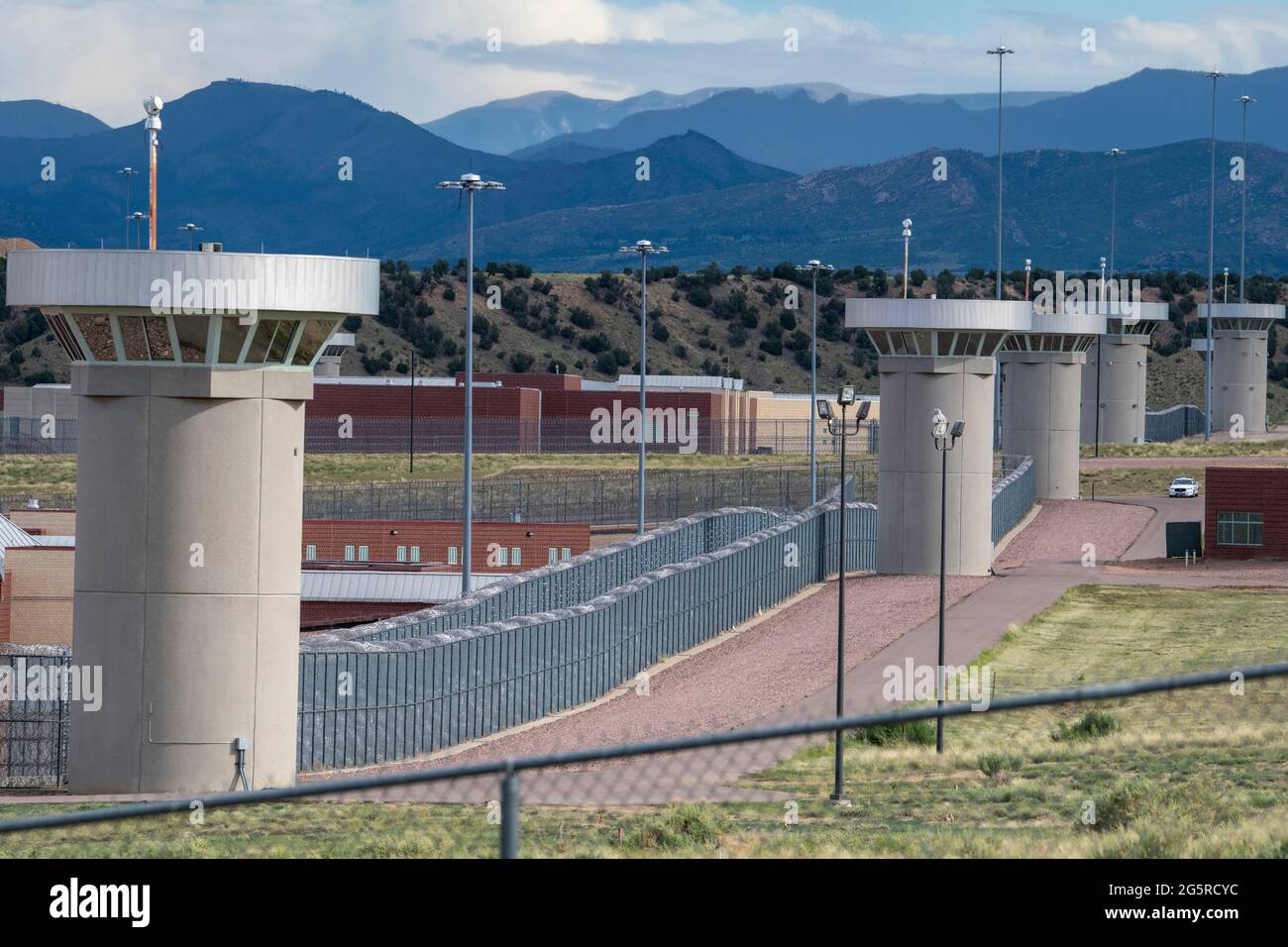 THE MAXIMUM SECURITY FEDERAL PENITENTIARY KNOWN AS SUPERMAX NEAR ...