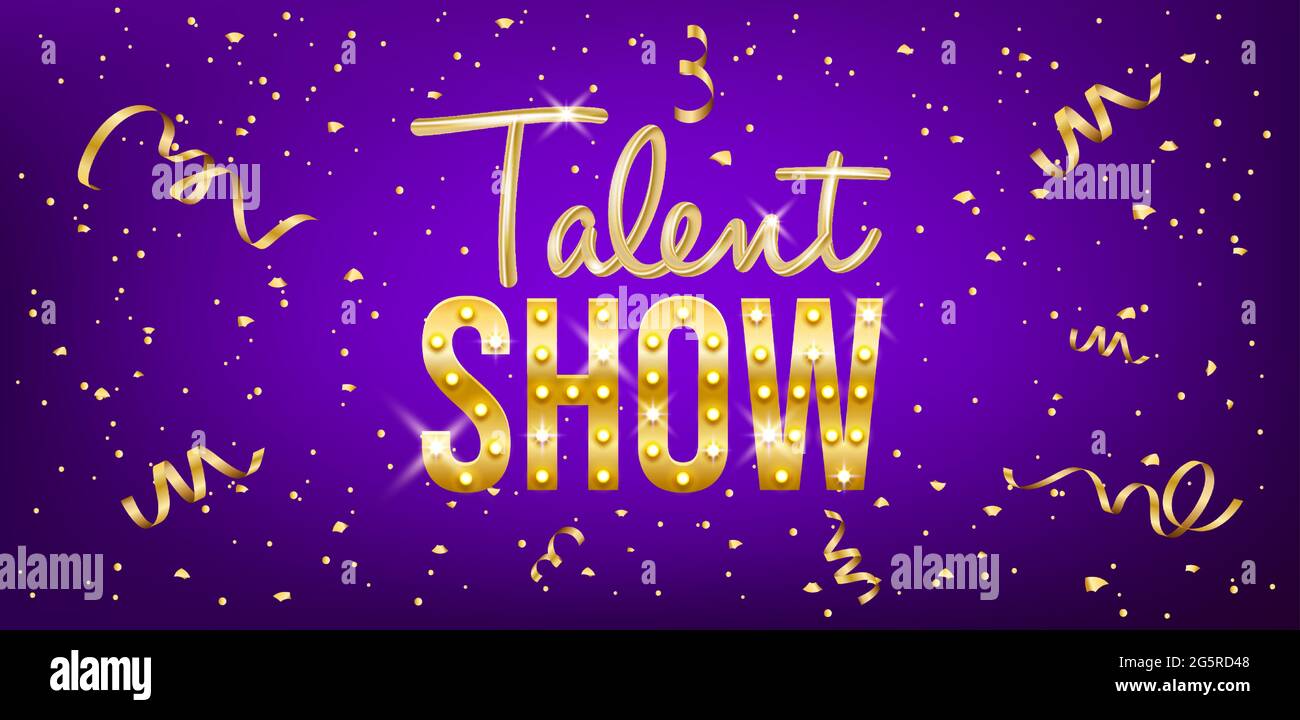 Talent Show Poster Background