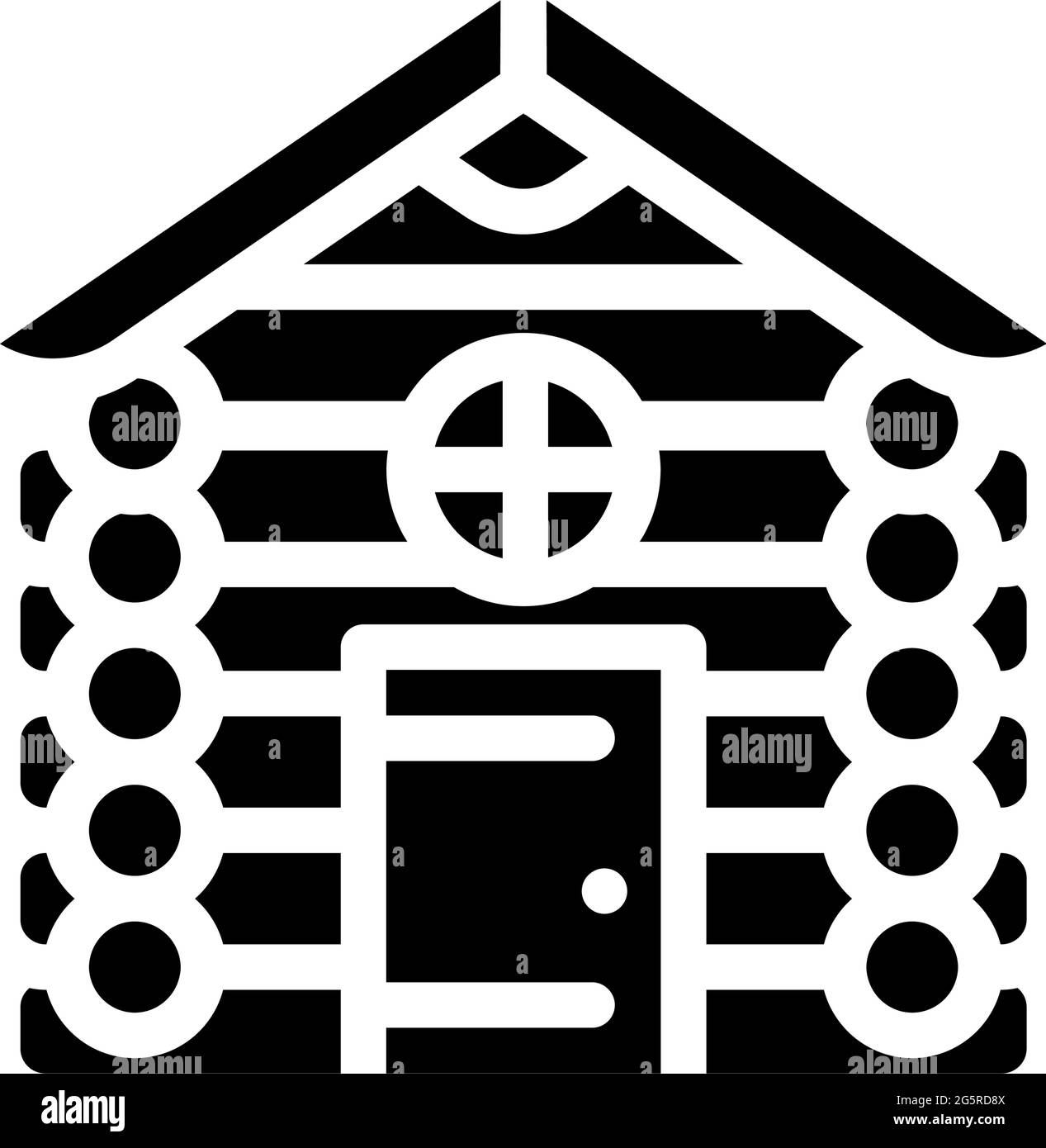 Modern wooden mountain house Black and White Stock Photos & Images - Alamy