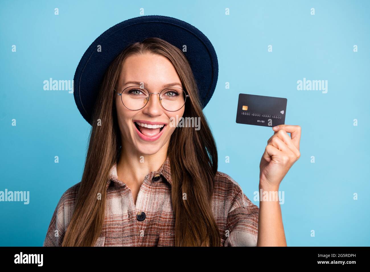 Portrait Of Young Happy Excited Crazy Smiling Cheerful Good Mood Girl
