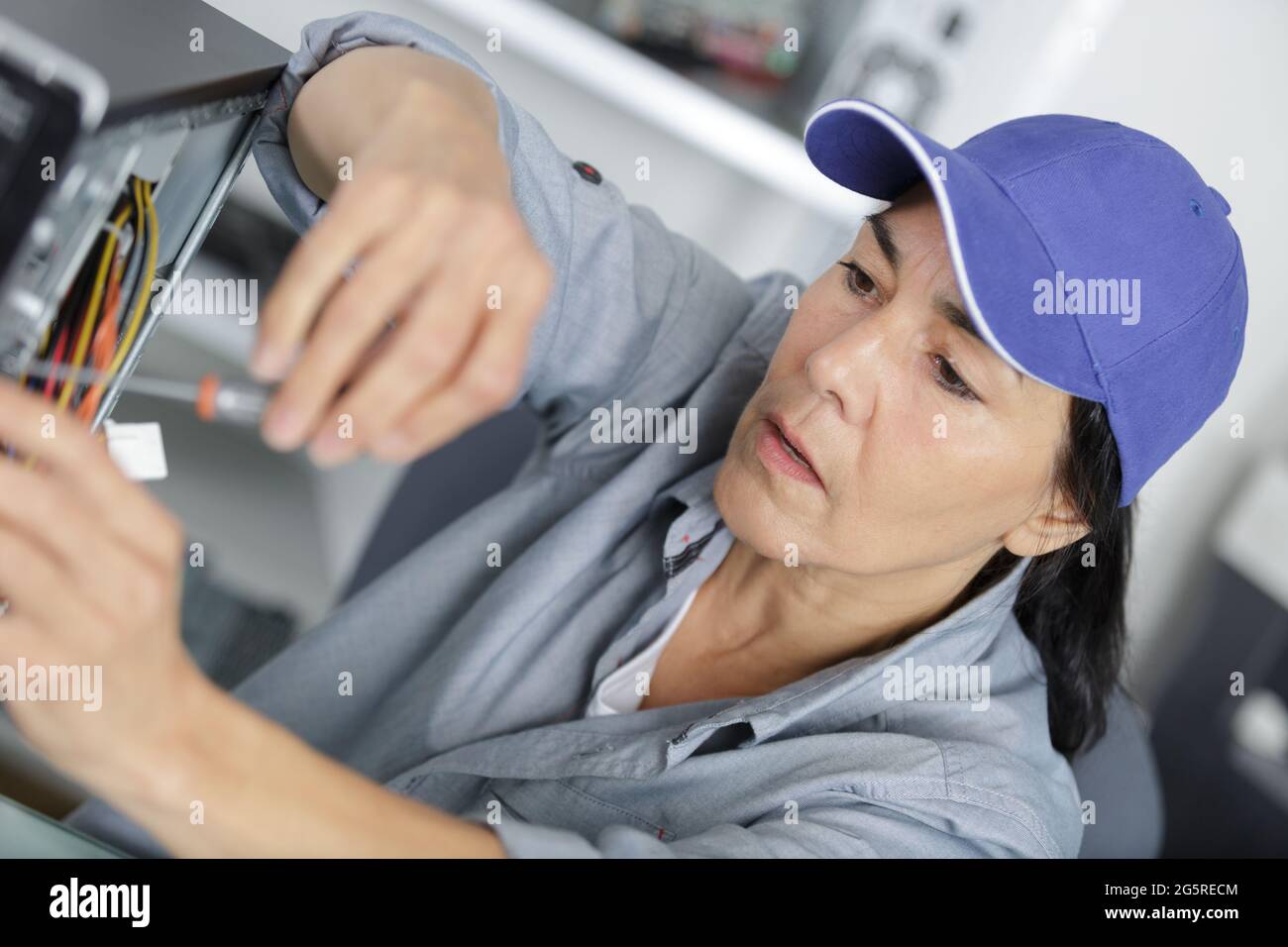 Compute pc desktop hi-res stock photography and images - Alamy