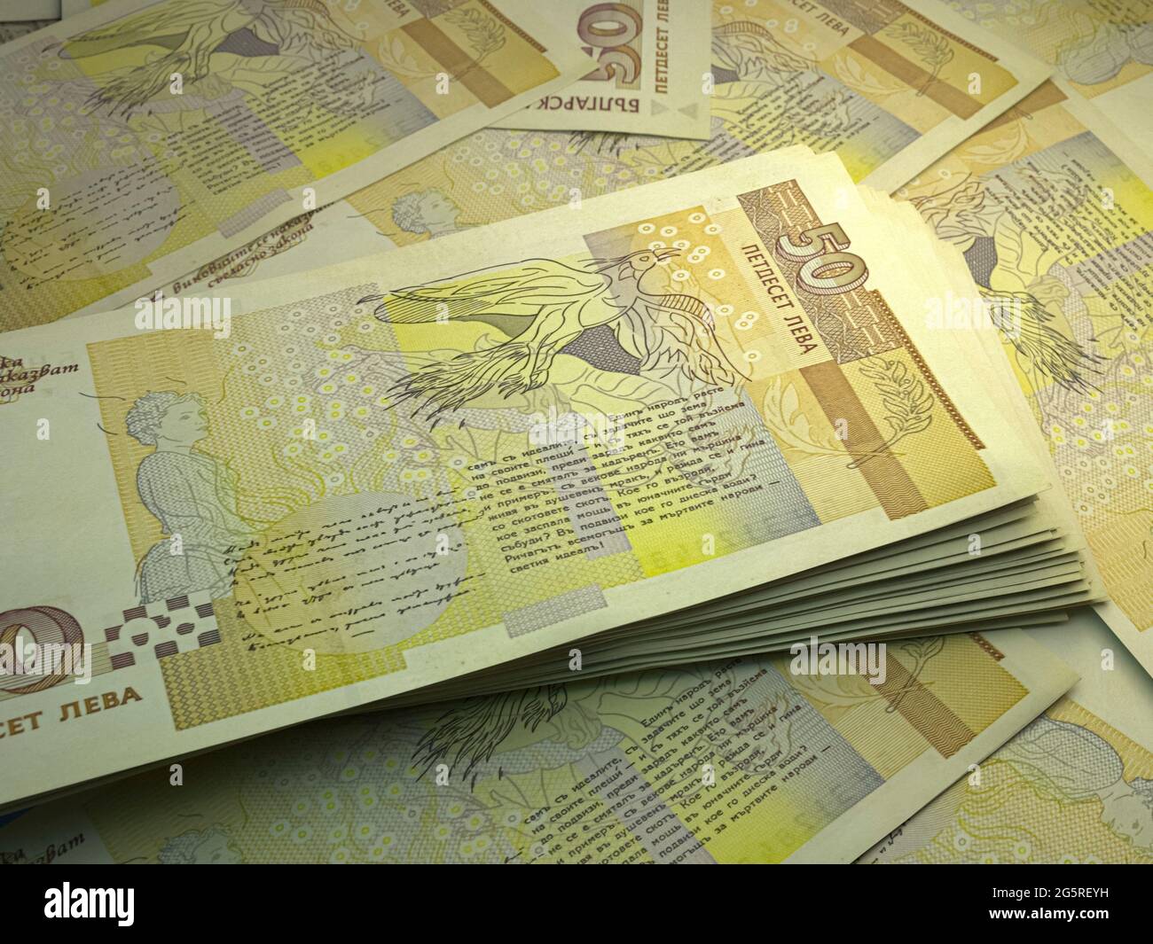 Bgn banknotes hi-res stock photography and images - Alamy