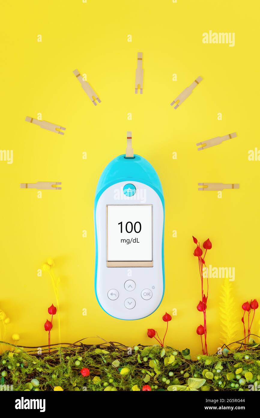 Blood glucose meter hi-res stock photography and images - Alamy