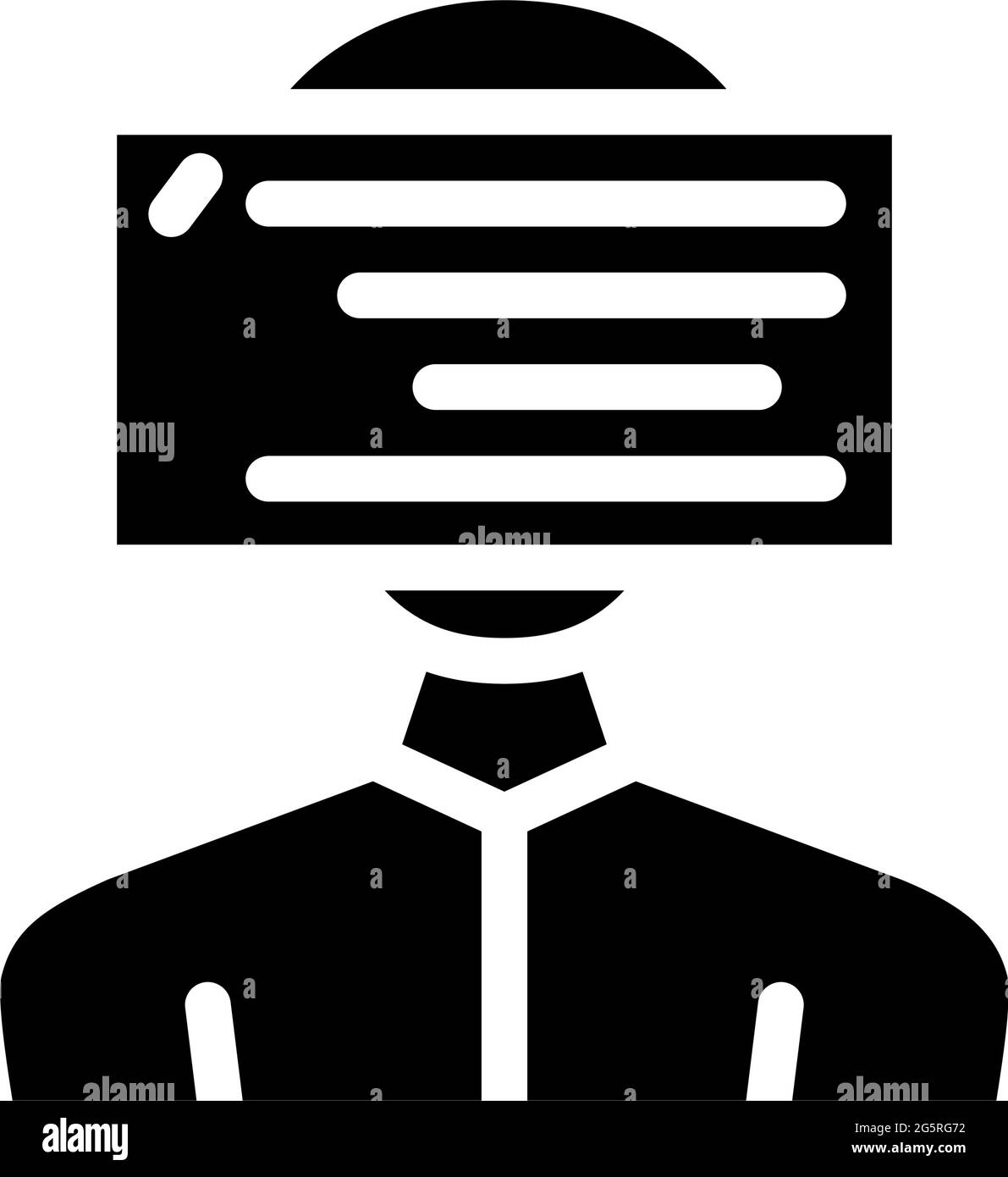 client programming kyc glyph icon vector illustration Stock Vector ...