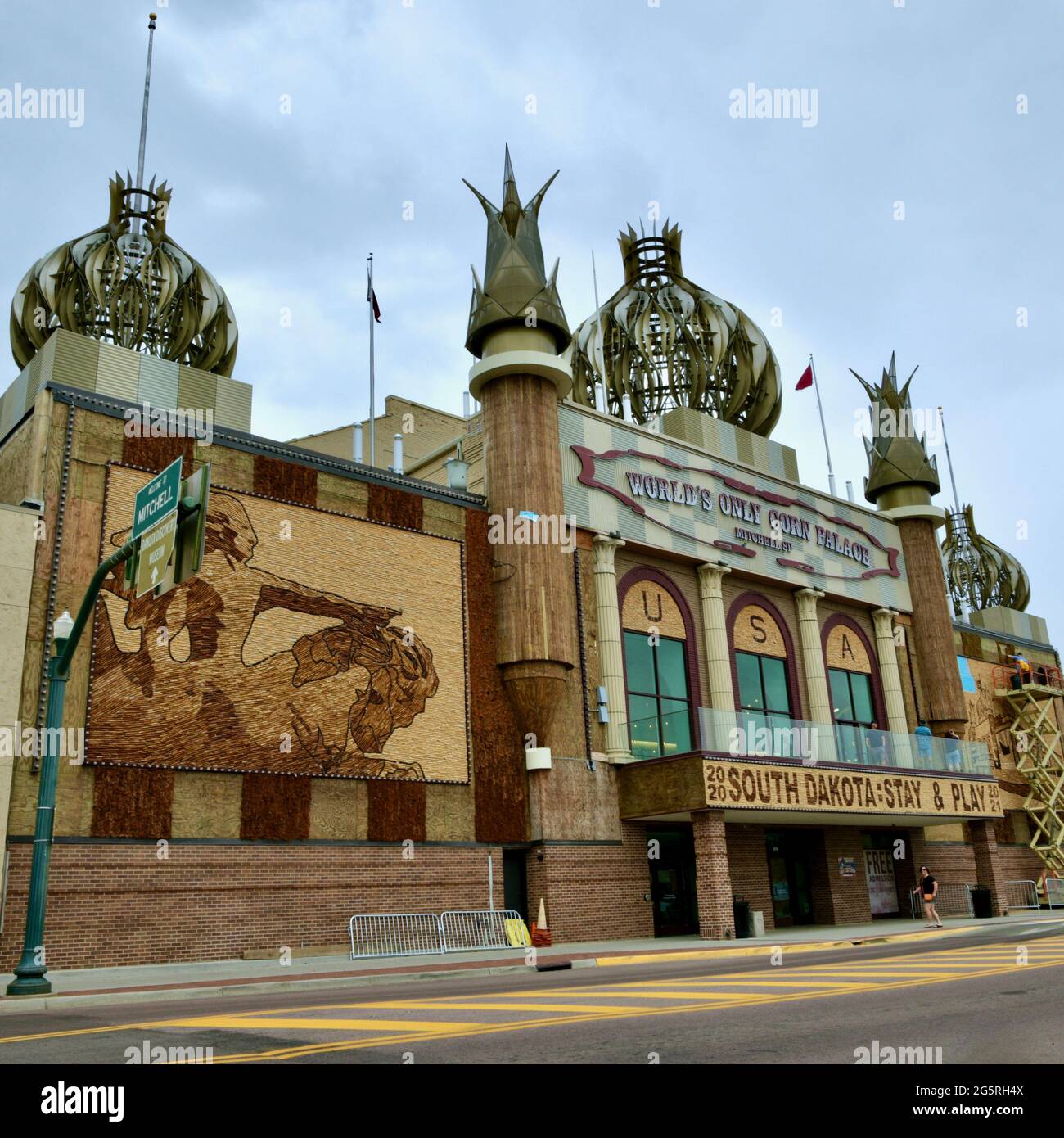 The Corn Palace, or The World's Only Corn Palace and the Mitchell Corn ...