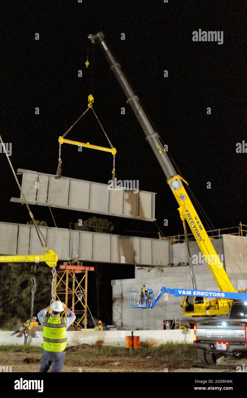 Cocoa. Brevard County. Florida. USA. June 29, 2021. Brightline Trains ...