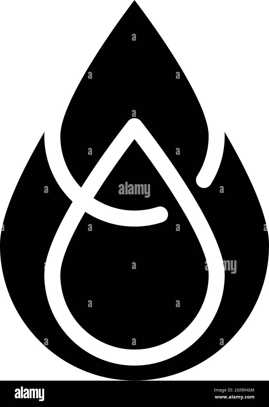 saturated fat glyph icon vector illustration Stock Vector Image & Art ...