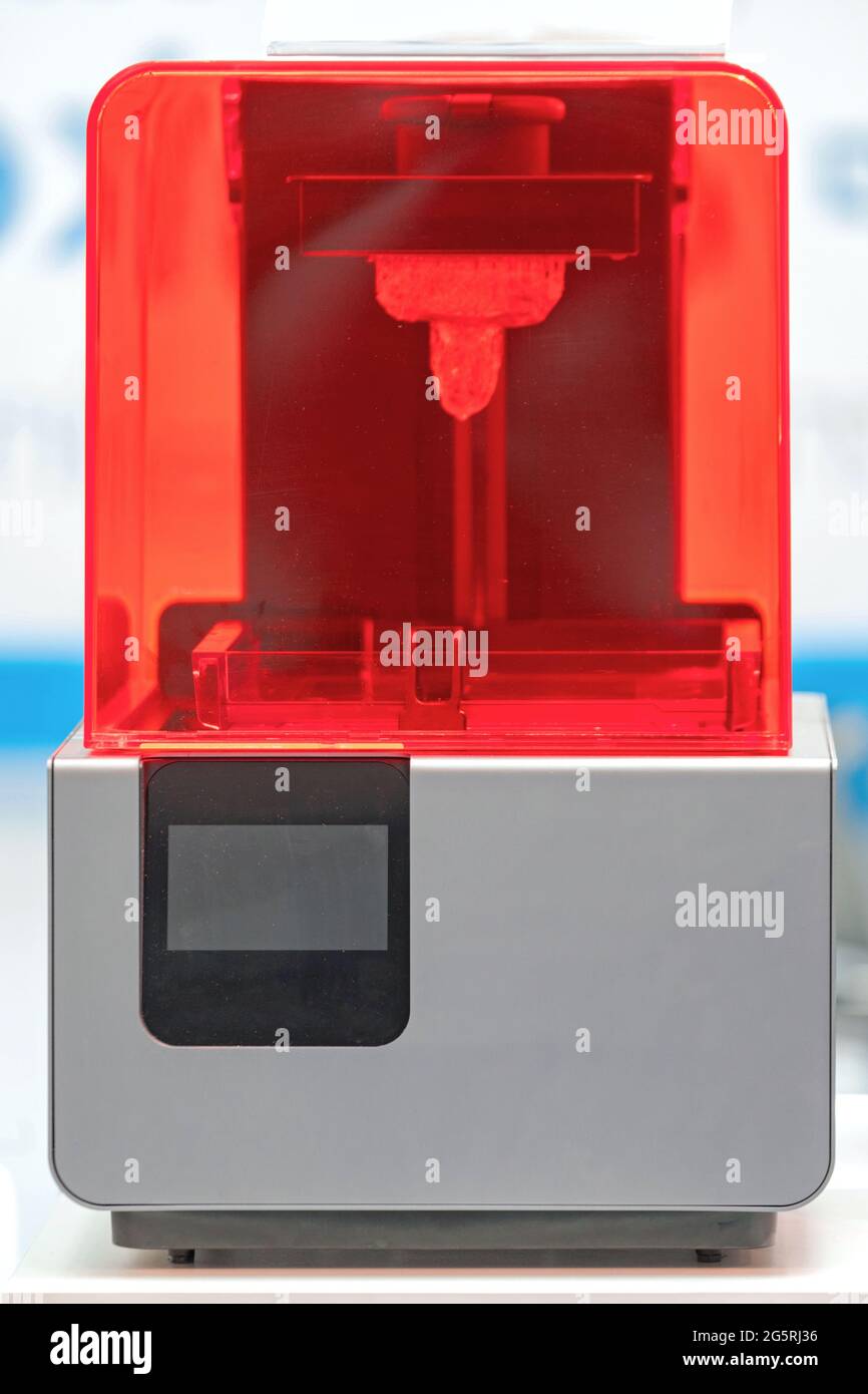 3d Printer Table Top Machine Small Plastic Production Stock Photo - Alamy