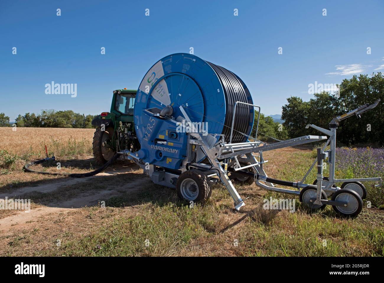 Farmer france water field hi-res stock photography and images - Alamy