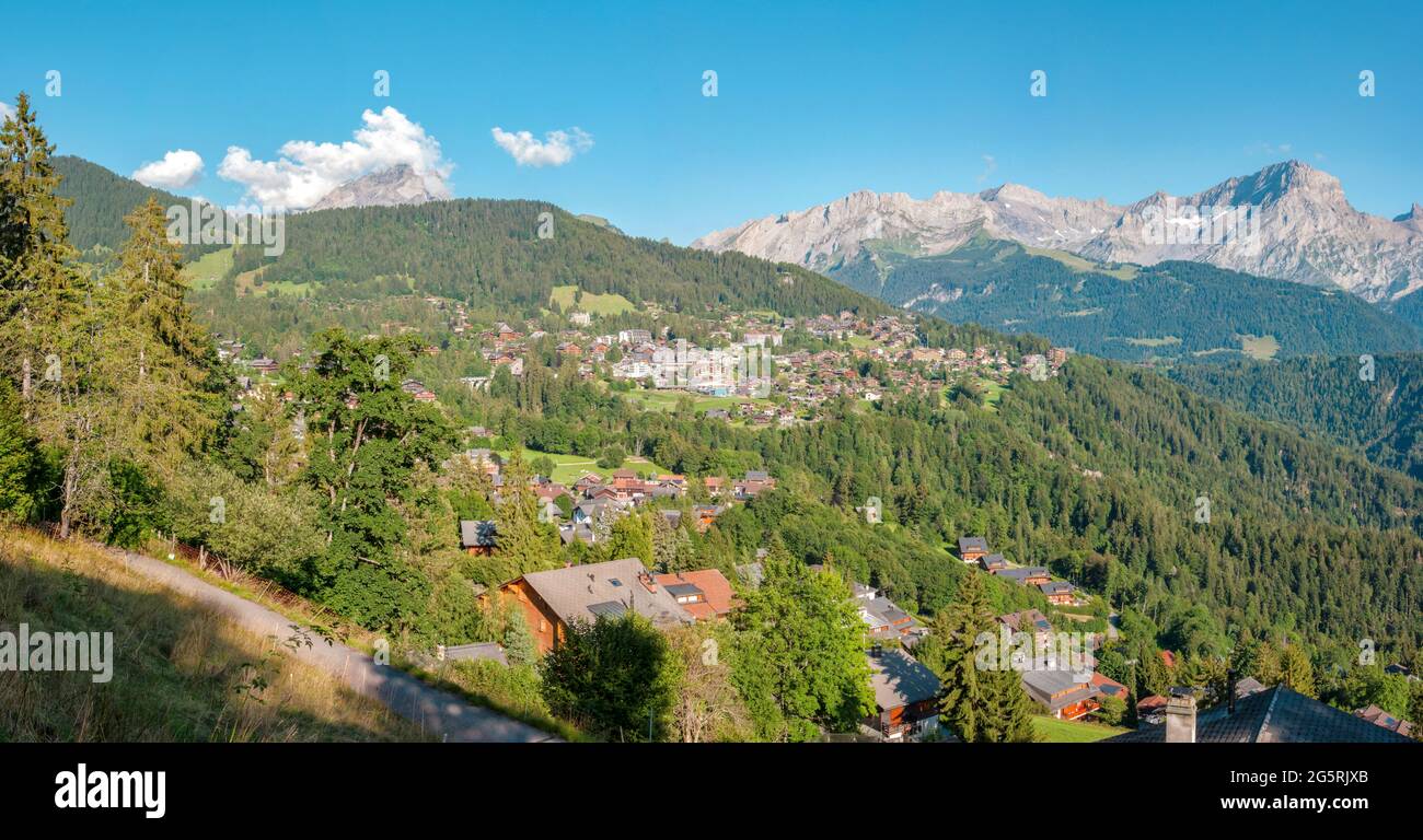 A mountain village Stock Photo - Alamy