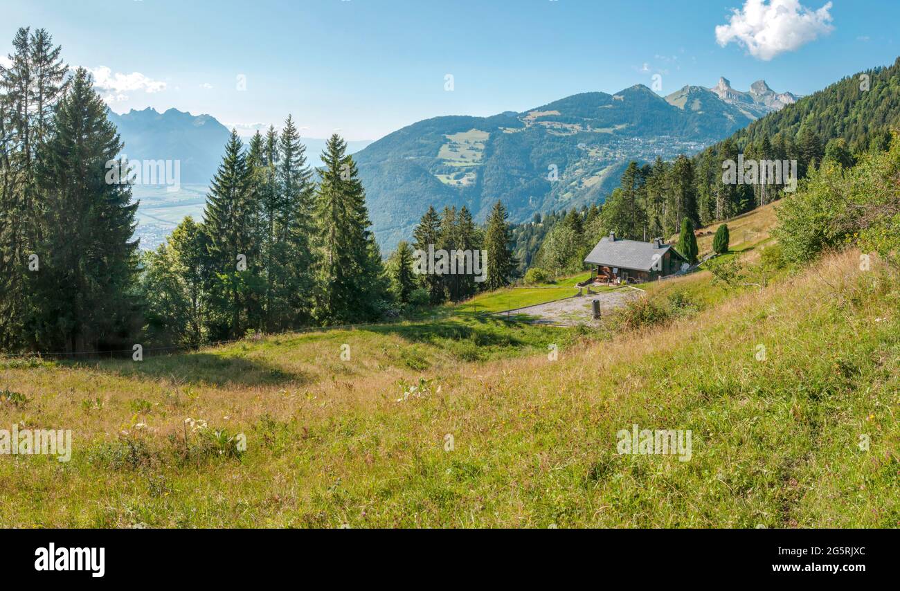 Villars sur ollon summer hi-res stock photography and images - Alamy