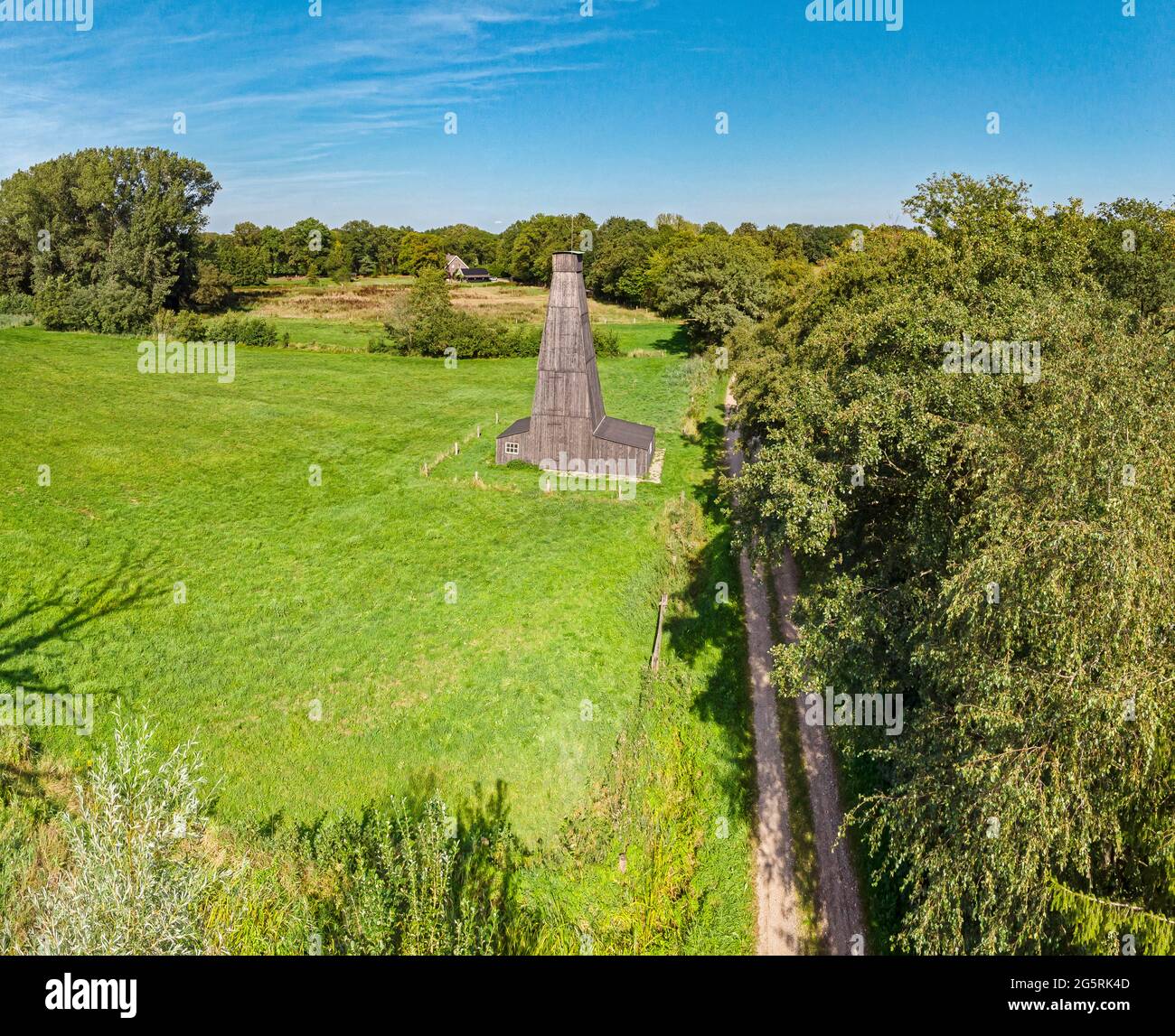 Ancient salt pumping tower Stock Photo - Alamy