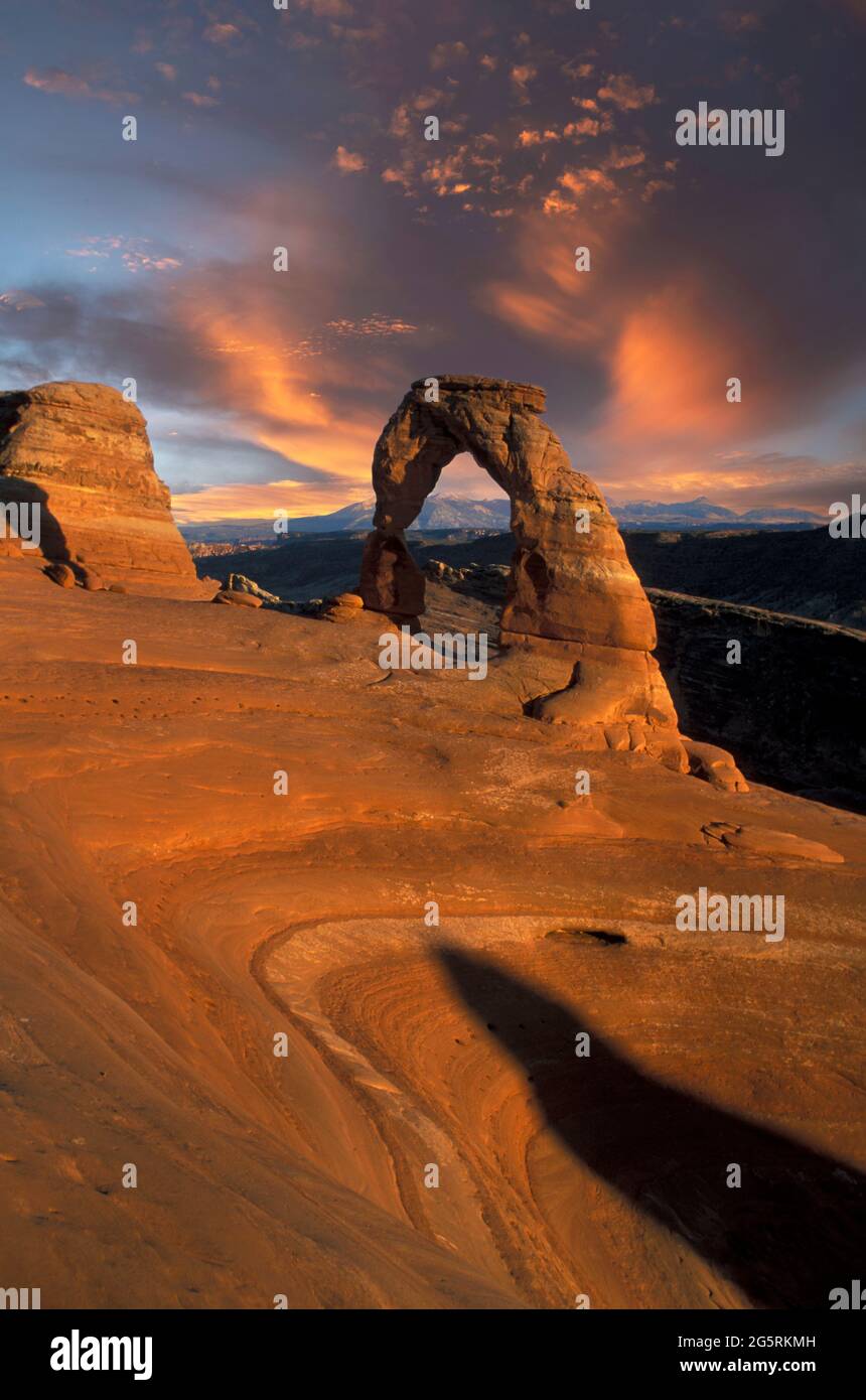 USA, Southwest, Colorado Plateau, Utah, Arches National Park, Delicate ...