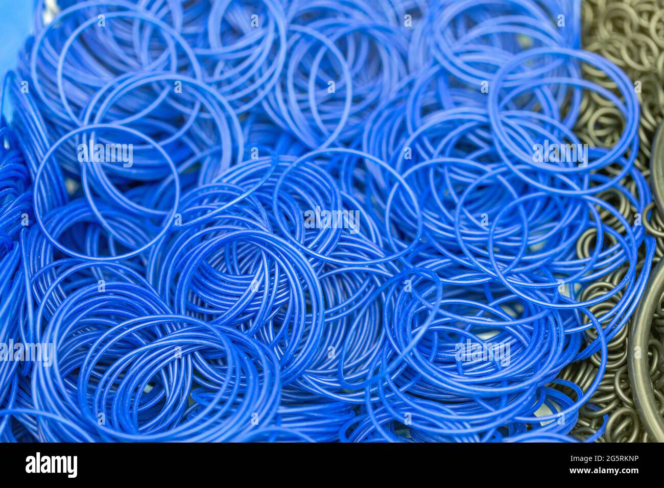 Big Bunch of New Rubber Seals and Gaskets Parts Stock Photo - Alamy