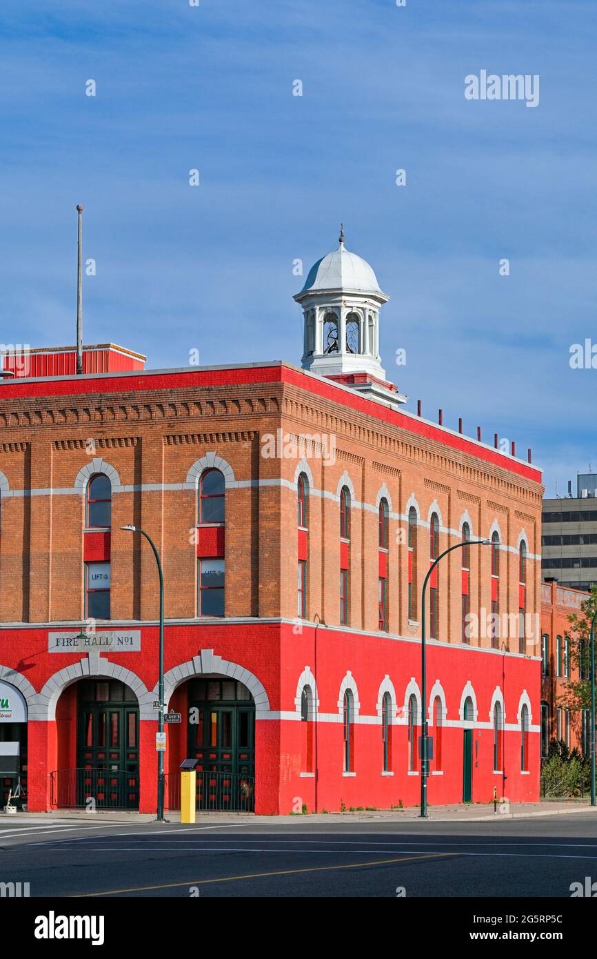 Lethbridge Fire Hall No. 1, Alberta's oldest remaining brick fire hall ...