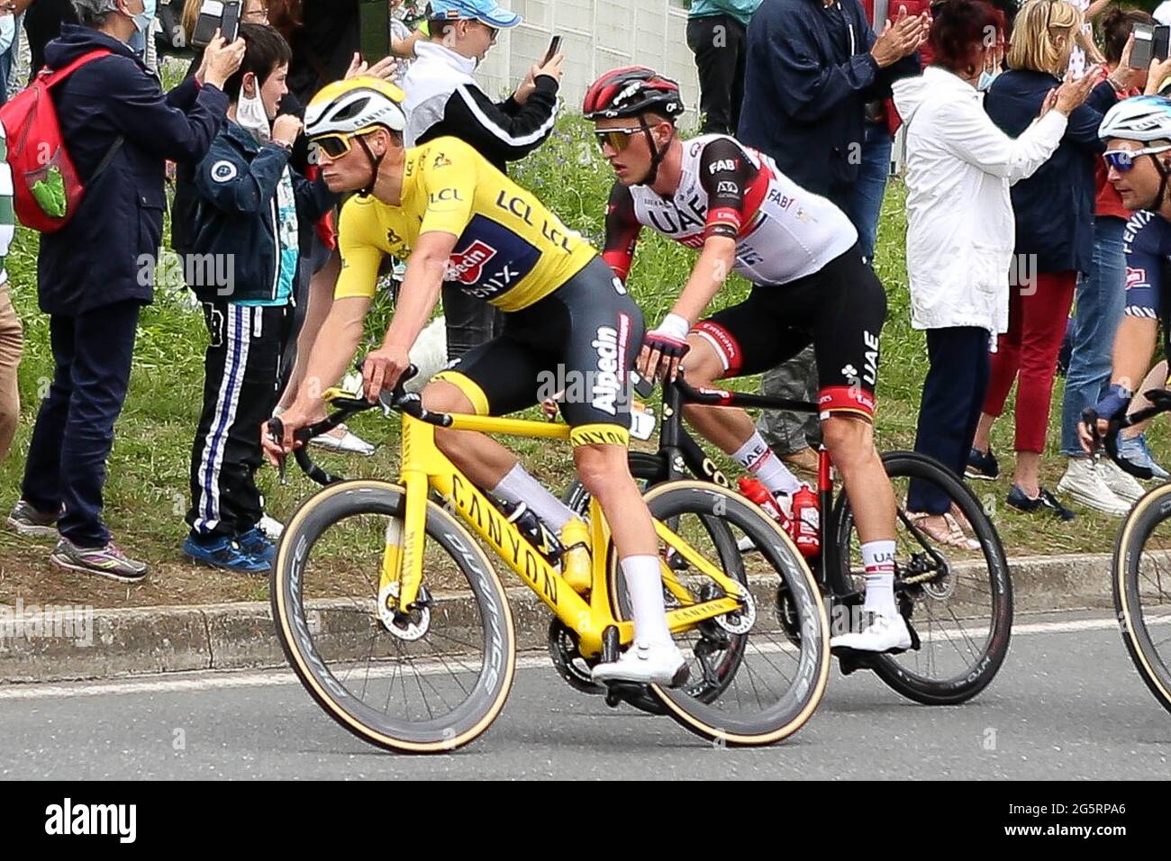 Mathieu van der Poel of Alpecin-Fenix during the Tour de France 2021 ...