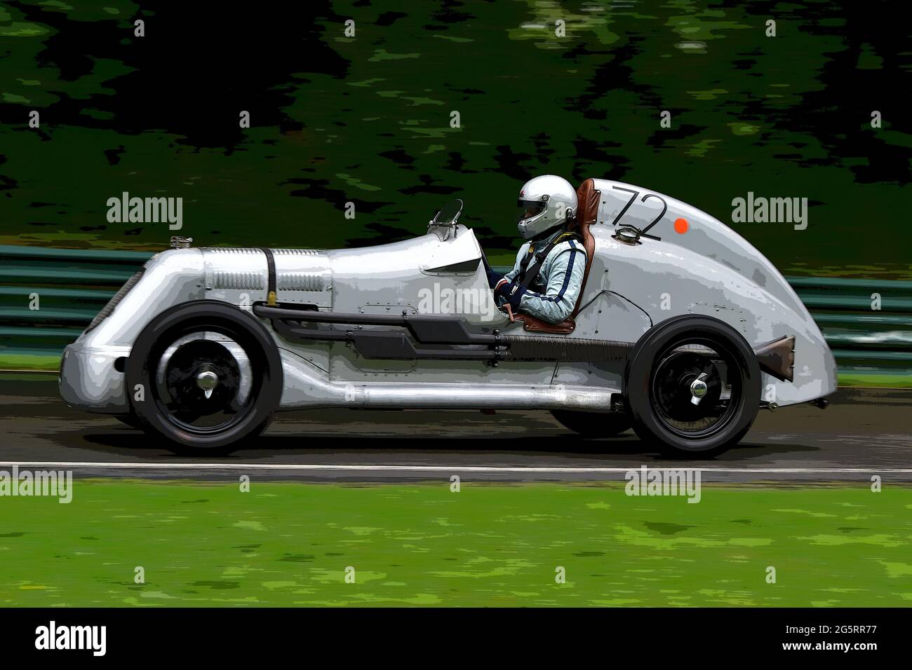 Mark Daniell, MG Q Type, Triple-M Register Race for Pre-War MG’s, VSCC ...