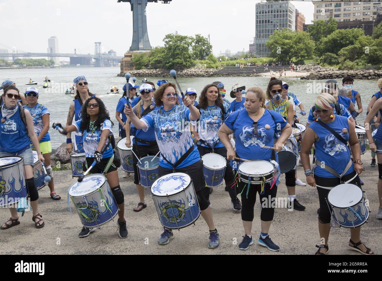 Fogo Azul: All-Women Samba Drum Line. New York's premier women's ...