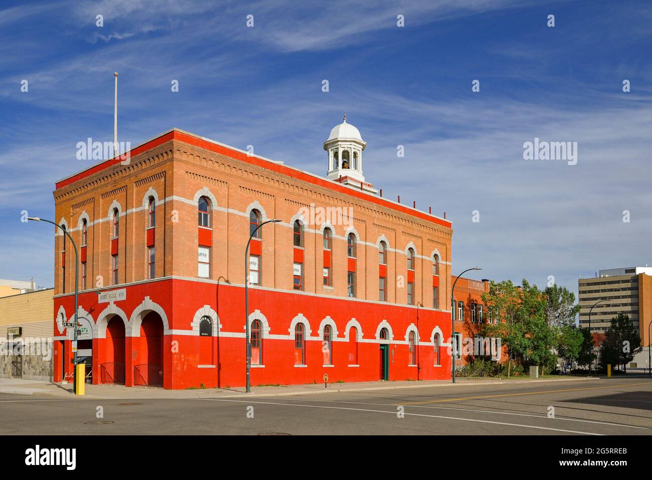 Lethbridge Fire Hall No. 1, Alberta's oldest remaining brick fire hall ...