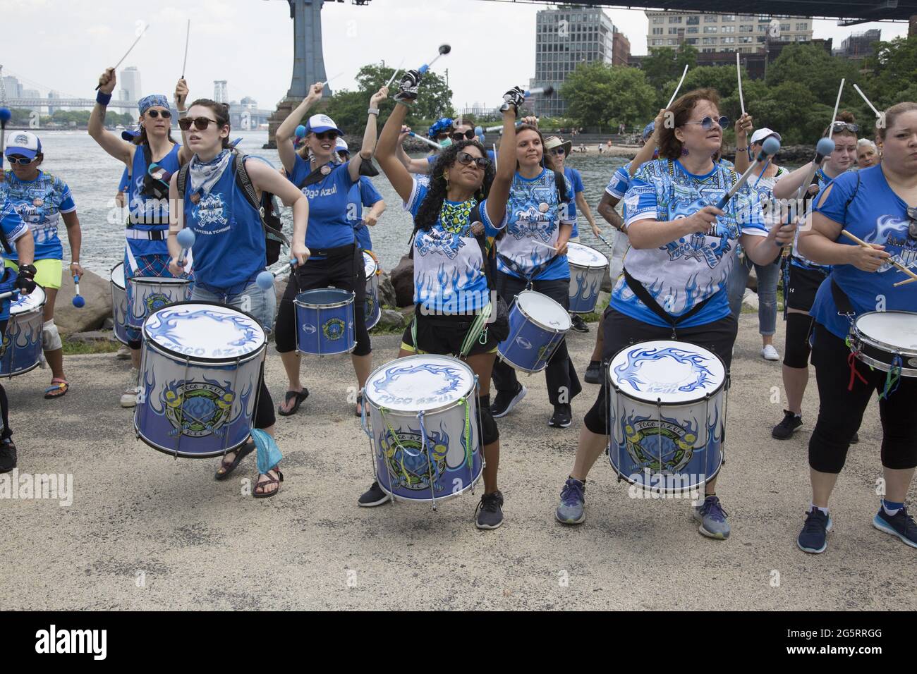 Fogo Azul: All-Women Samba Drum Line. New York's premier women's ...