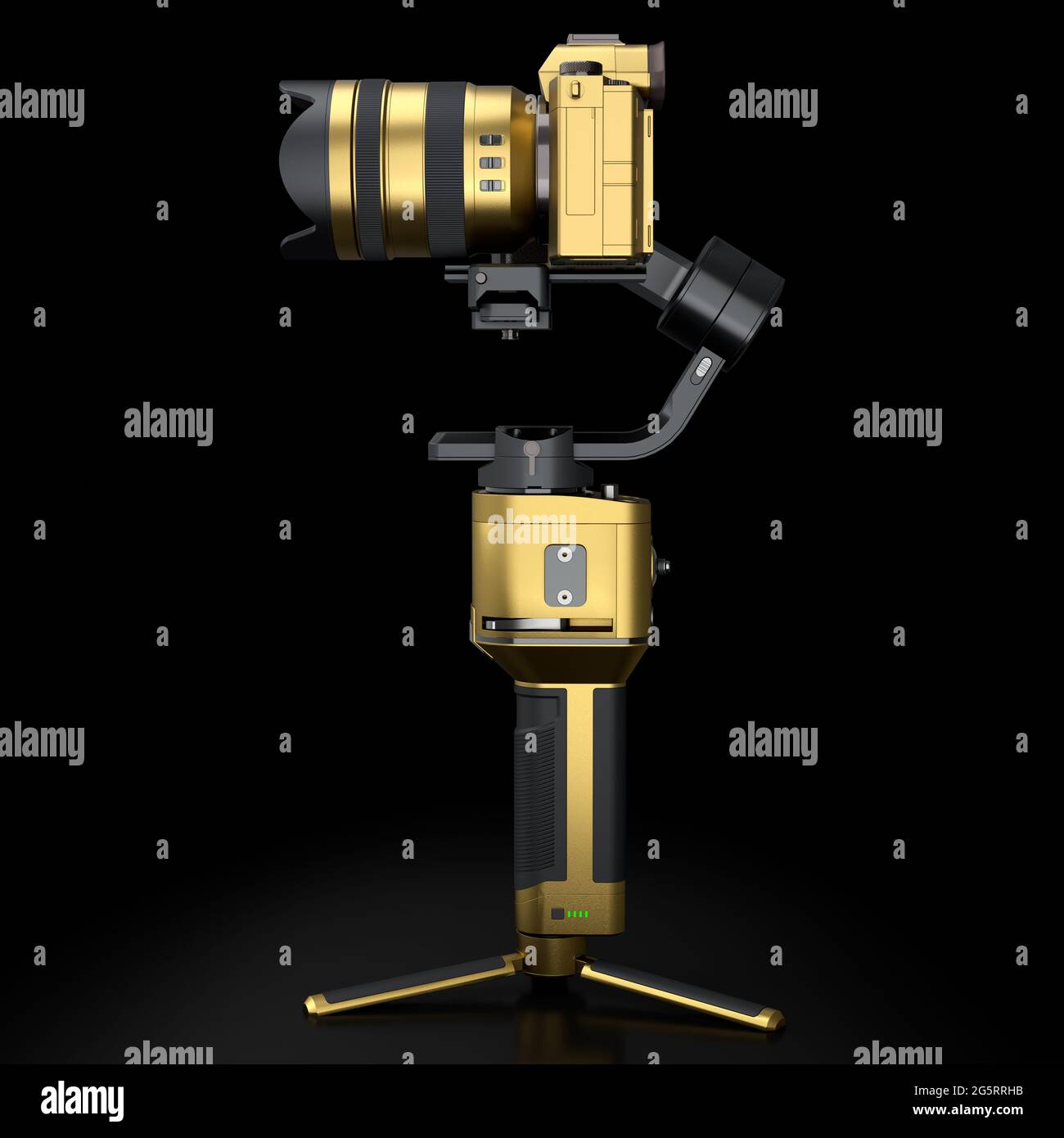 3-axis gimbal stabilization system with nonexistent mirrorless camera ...