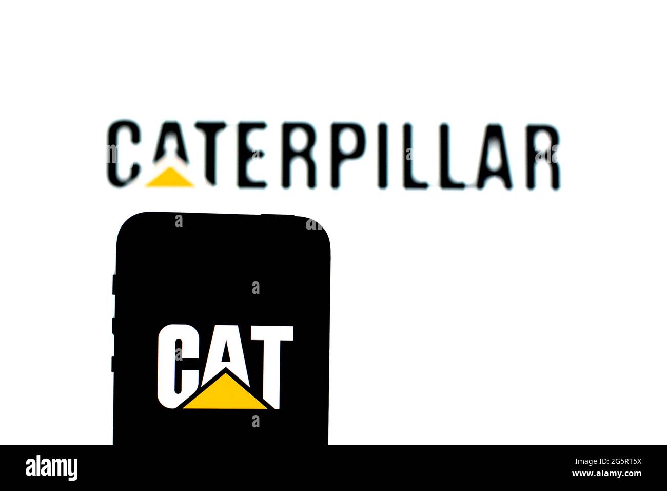 Caterpillar sign Cut Out Stock Images & Pictures - Alamy
