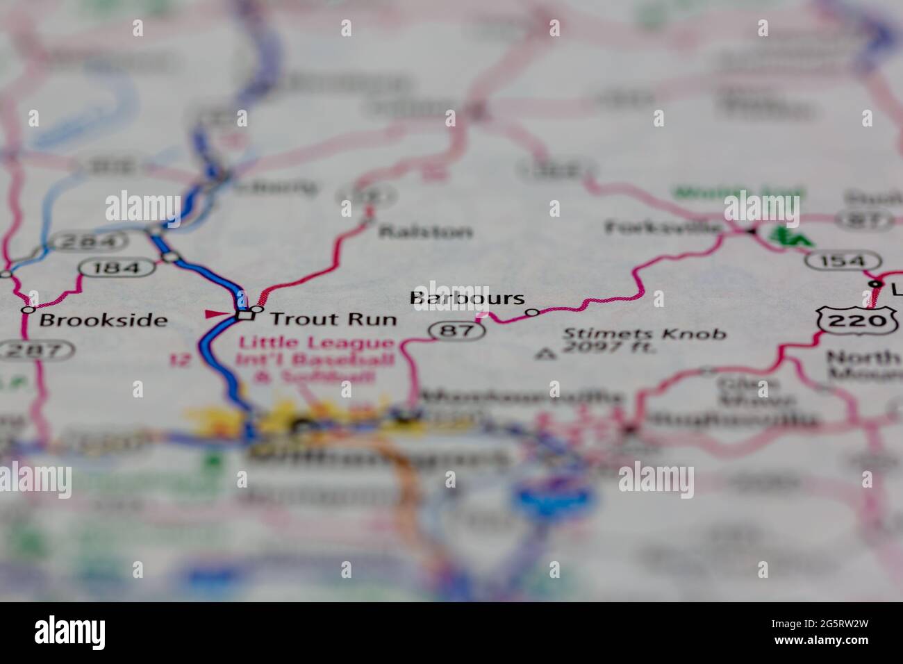 Barbours map hi-res stock photography and images - Alamy