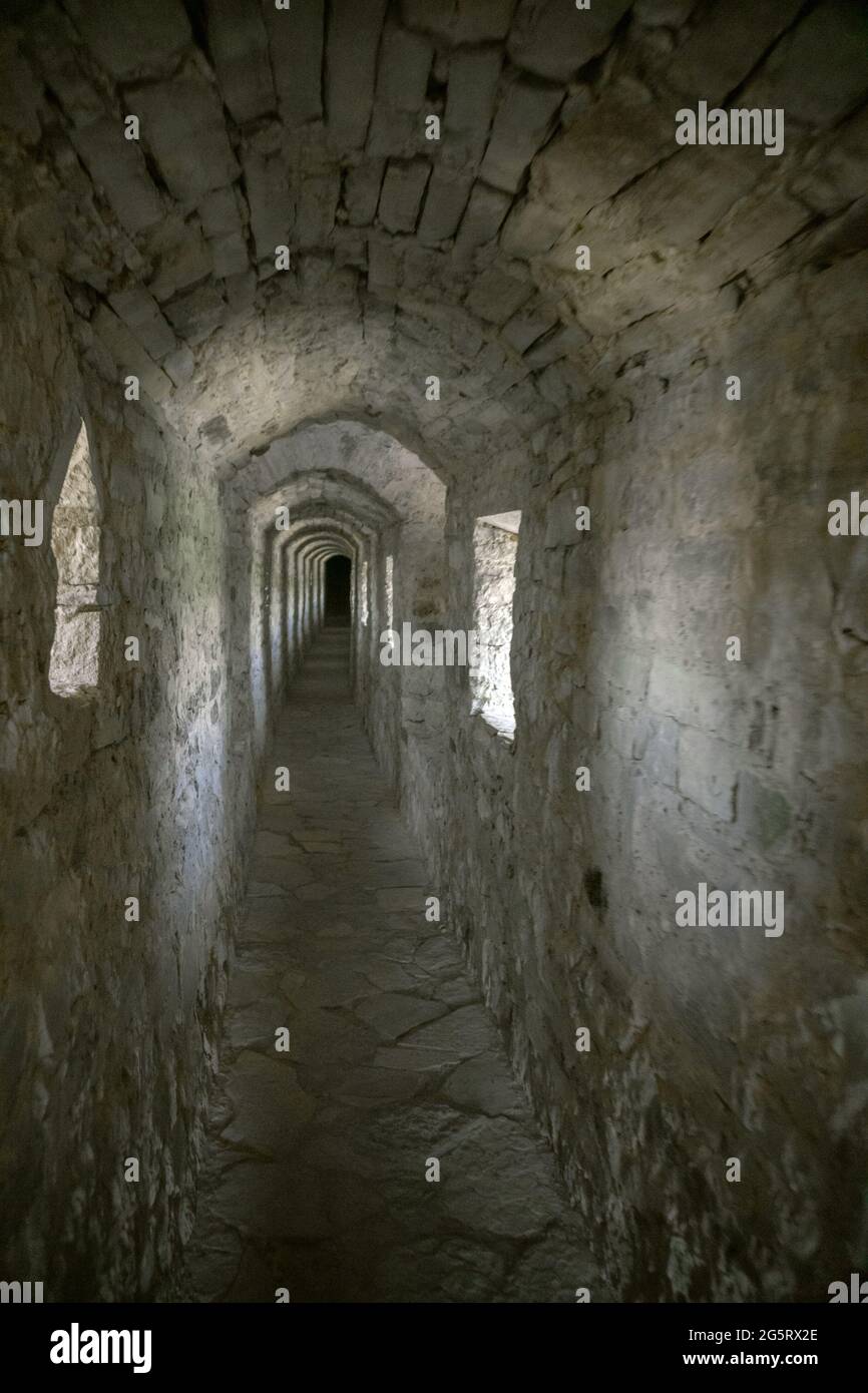 Inside creepy old castle hi-res stock photography and images - Alamy