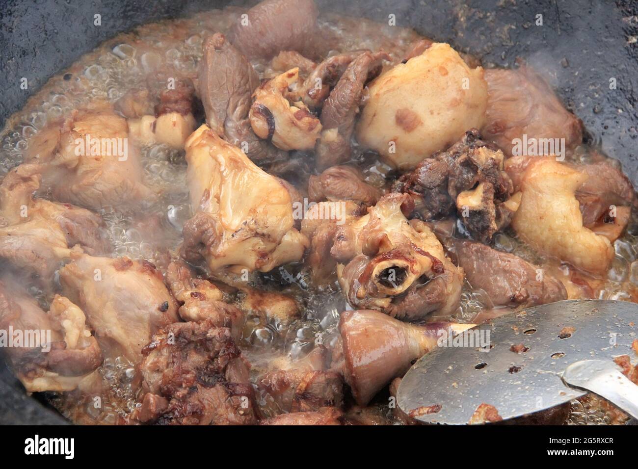 Cooked Mutton Meat
