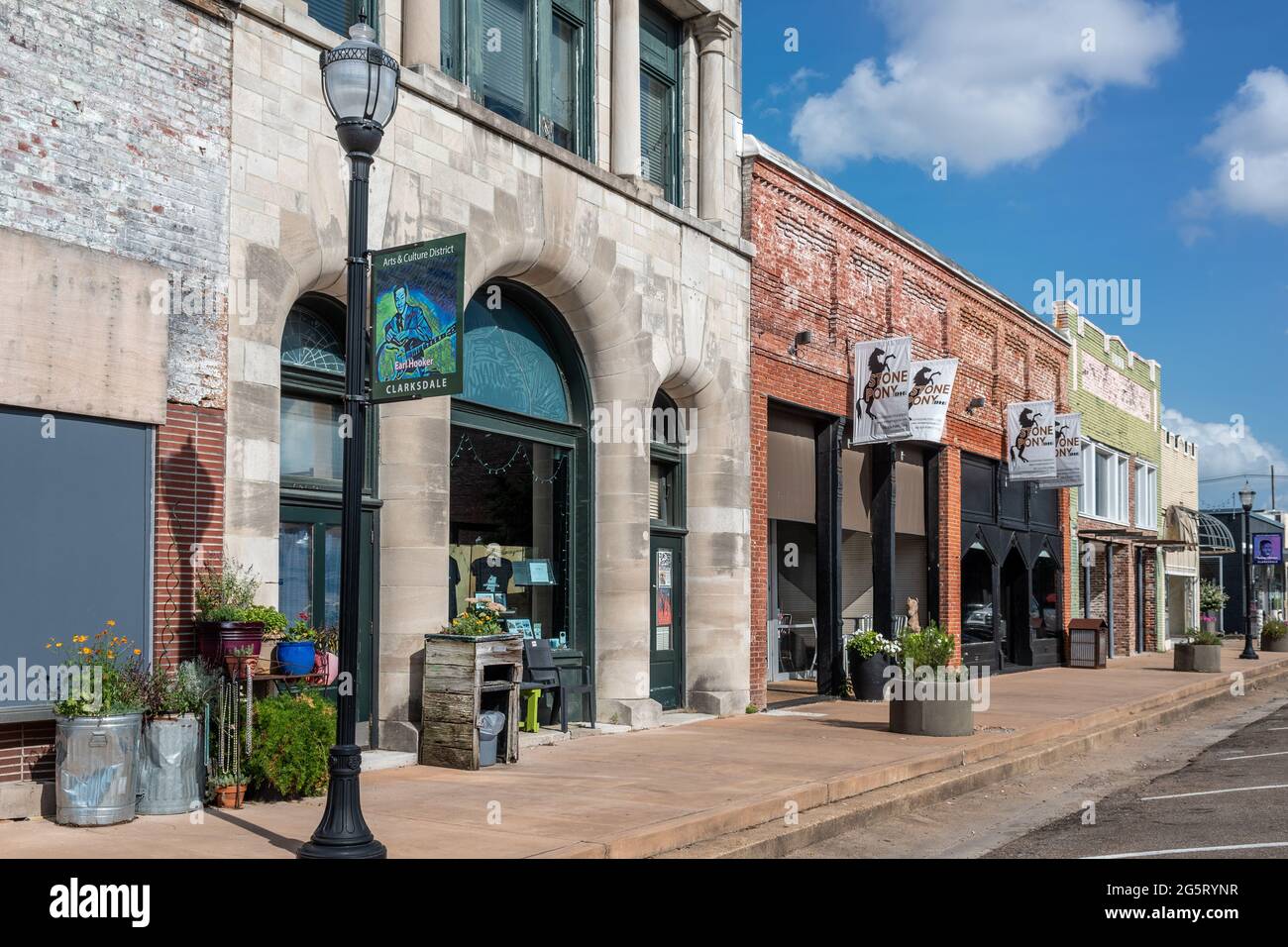 Downtown clarksdale mississippi hi-res stock photography and images - Alamy