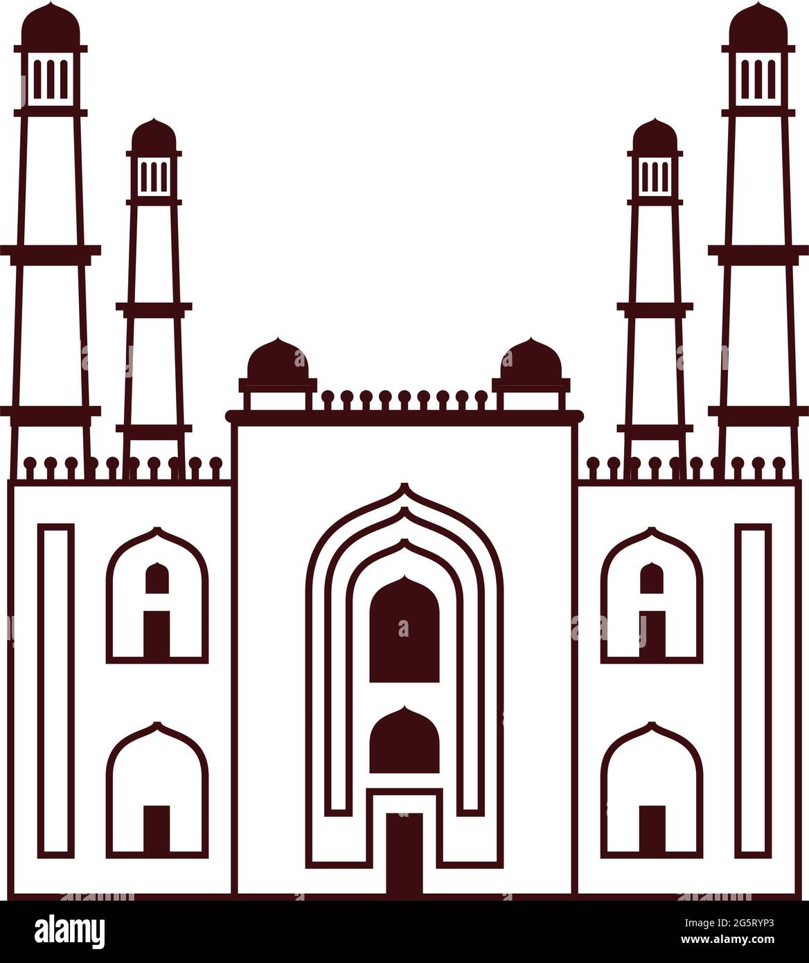 india charminar temple Stock Vector Image & Art - Alamy
