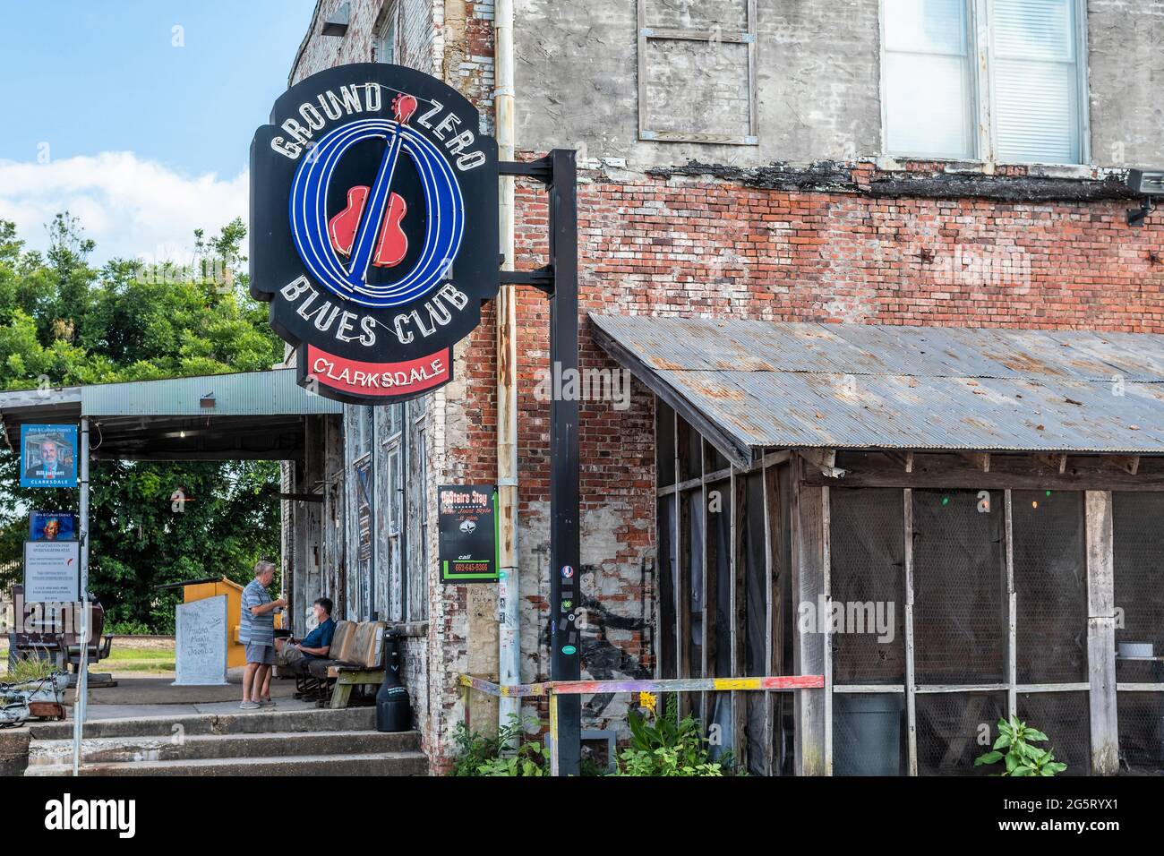Blues club clarksdale mississippi hi-res stock photography and images ...