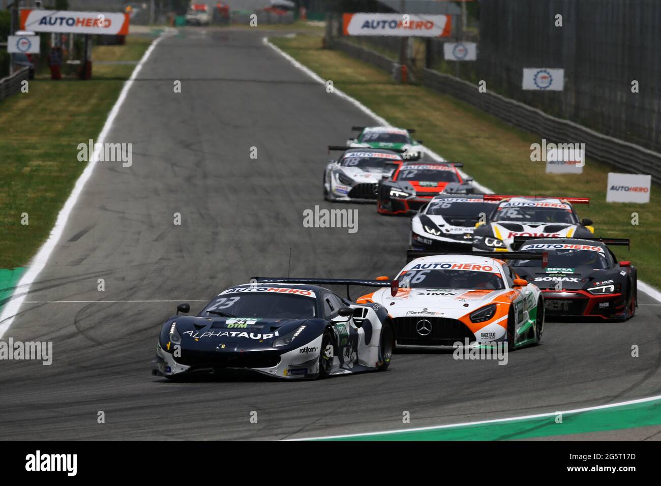 Alex Albon, Alpha Tauri AF Corse, Ferrari 488 GT3, DTM 2021, Autodromo ...