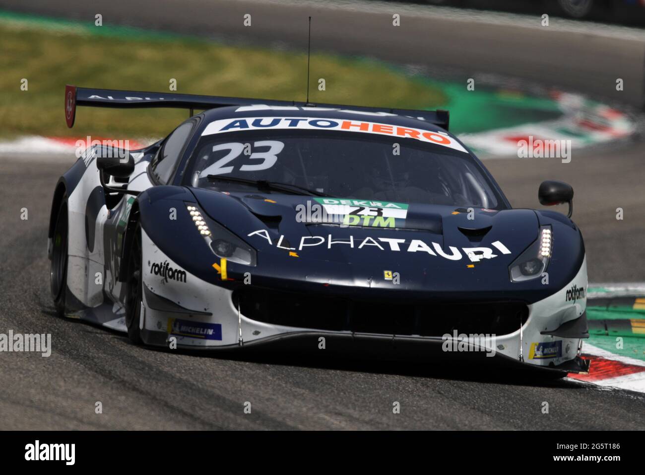 Alex Albon, Alpha Tauri AF Corse, Ferrari 488 GT3, DTM 2021, Autodromo ...