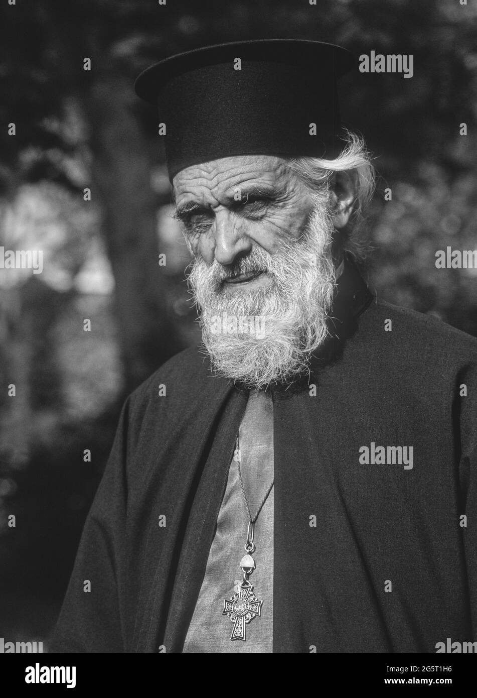 Christian Orthodox Priest Bulgaria High Resolution Stock Photography ...