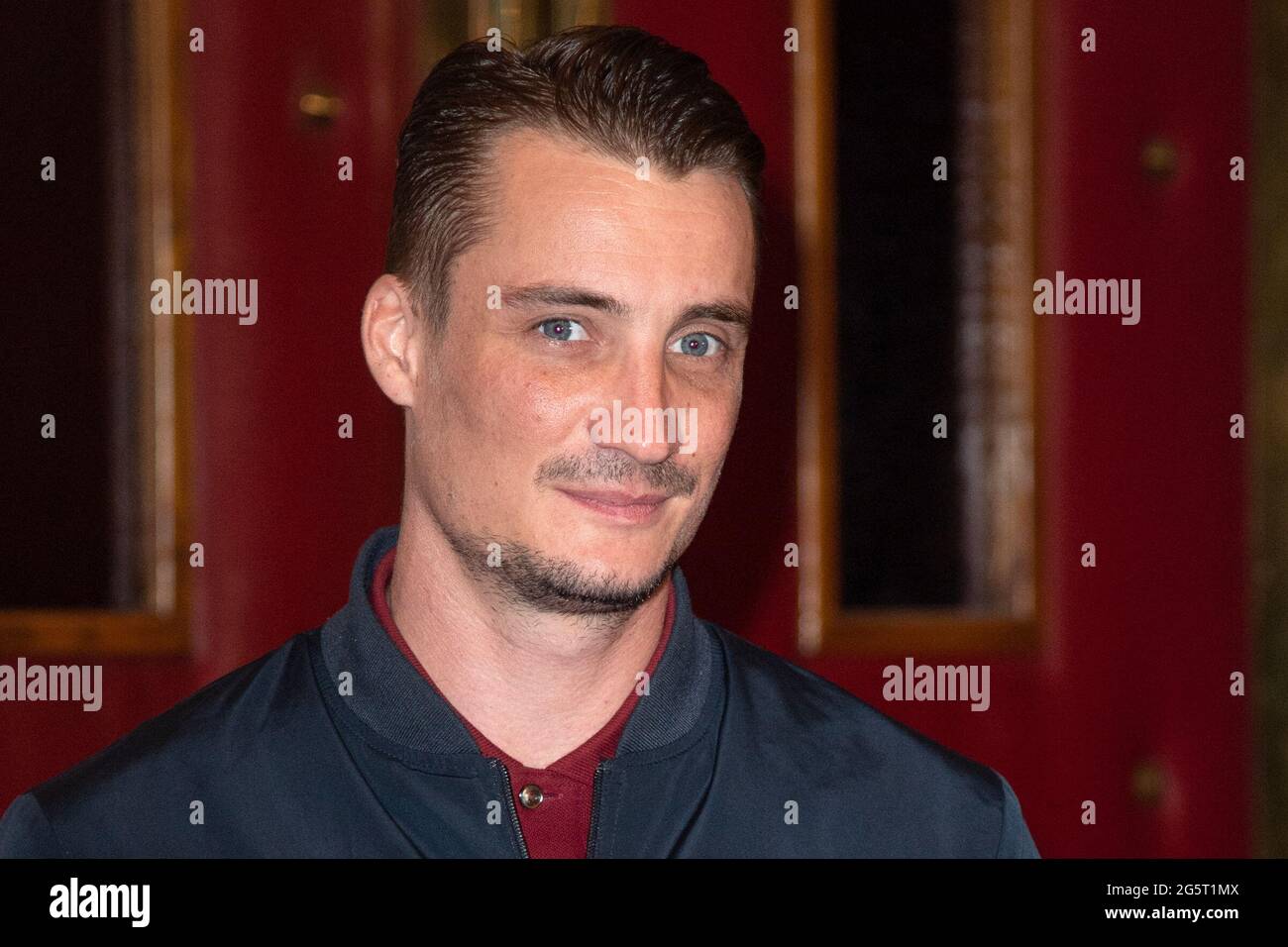 Pierre Lottin attending the Presidents Premiere at the Grand Rex cinema ...