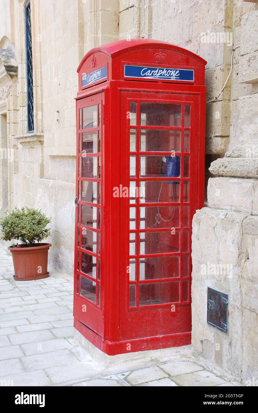 Malta tourism phone box hi-res stock photography and images - Alamy