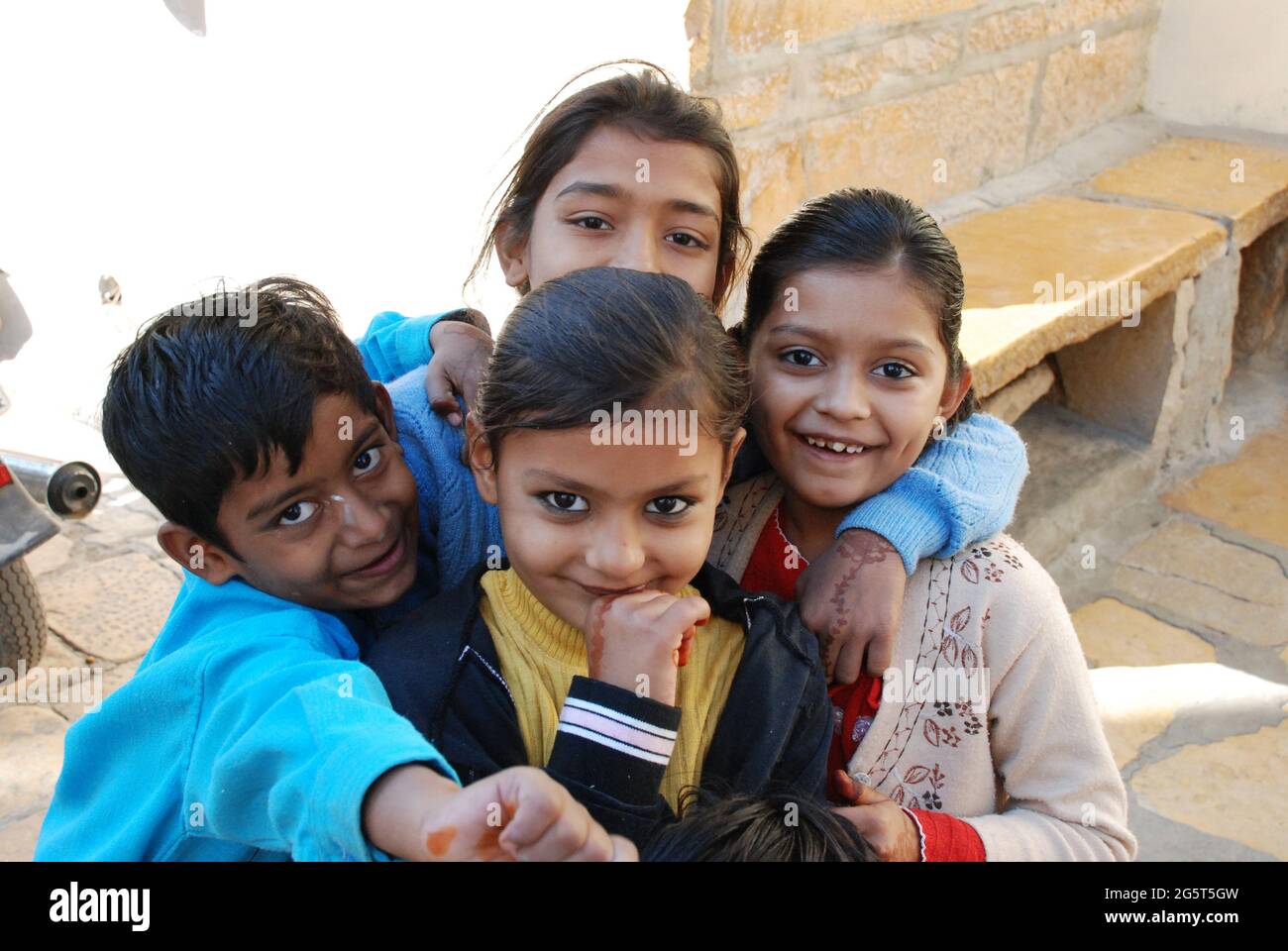 Indian children hi-res stock photography and images - Alamy