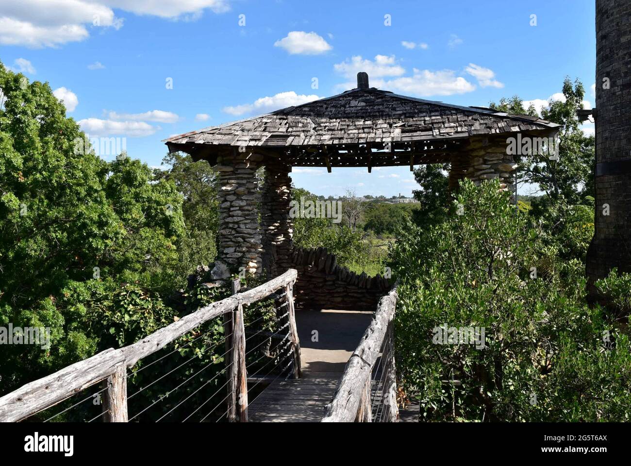TEA GARDEN HUT Stock Photo - Alamy