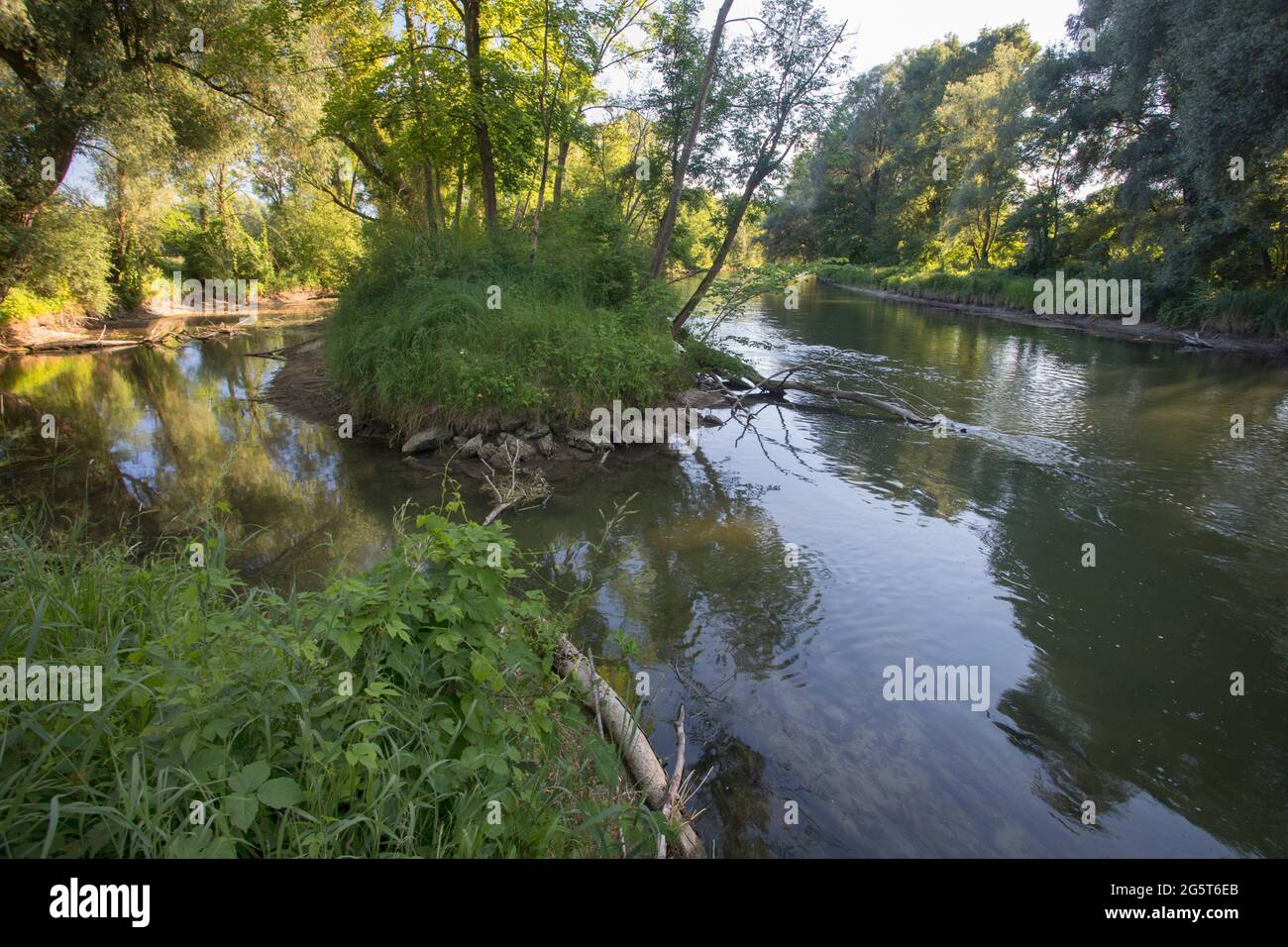 river Amper, Germany, Bavaria Stock Photo - Alamy