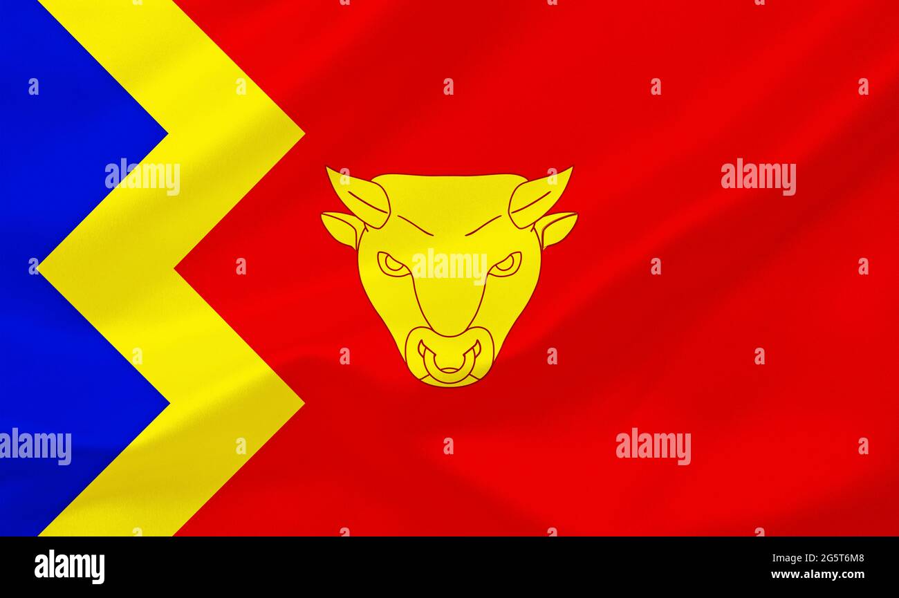 flag of Birmingham, United Kingdom, England, Birmingham Stock Photo - Alamy