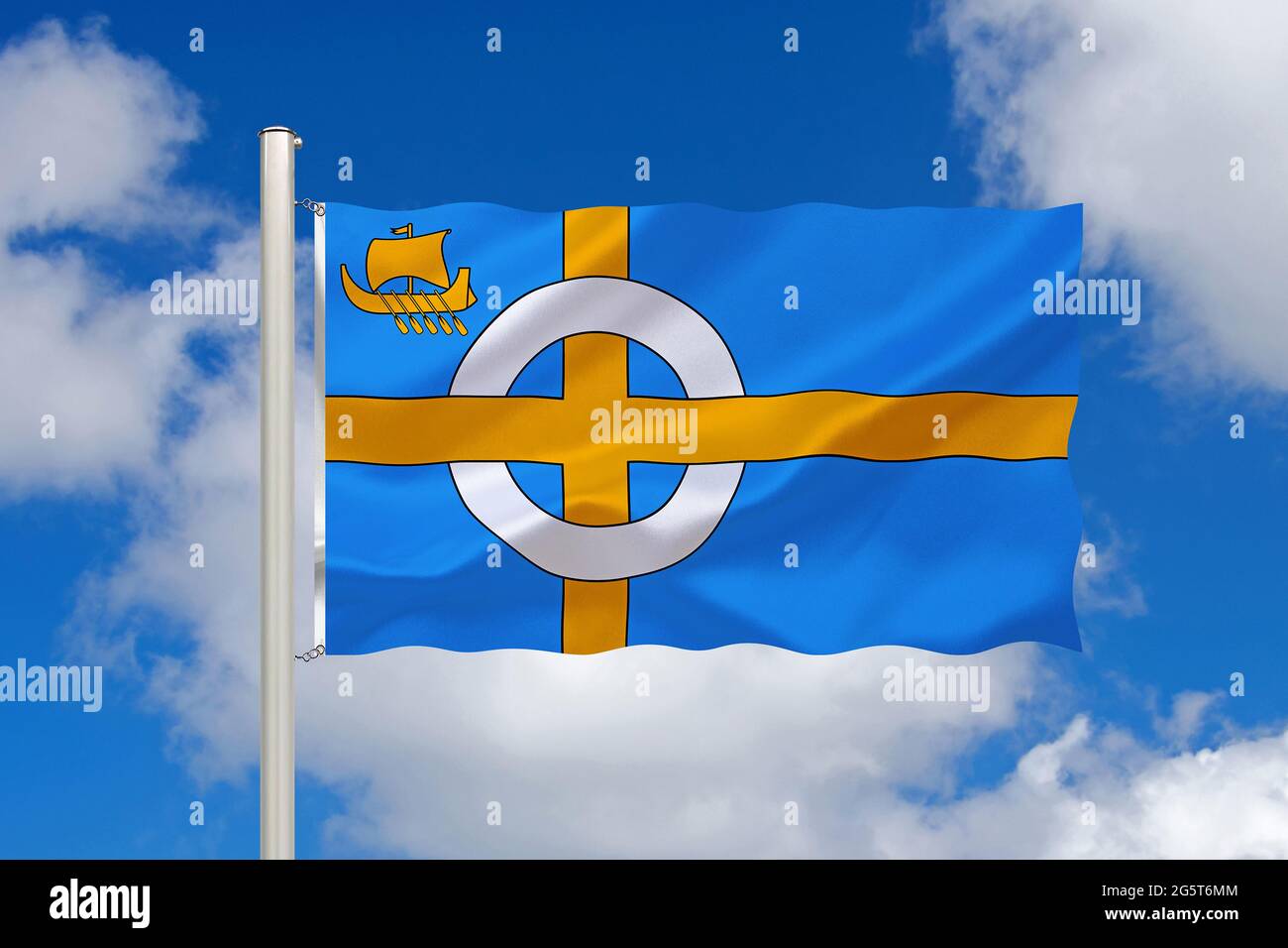 flag of Isle of Skye, United Kingdom, Scotland, Isle of Skye Stock ...