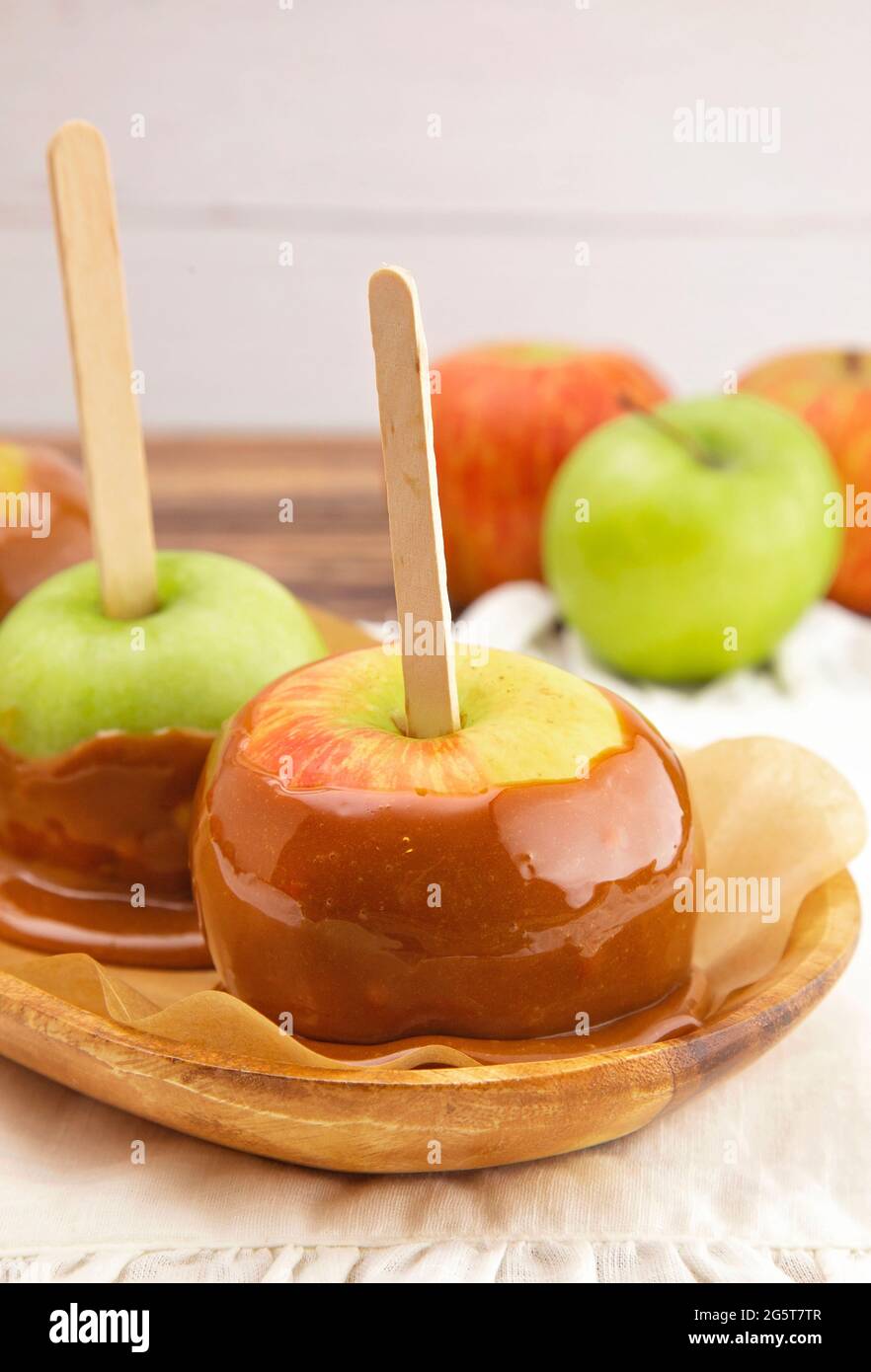 Dripping white apple hi-res stock photography and images - Alamy