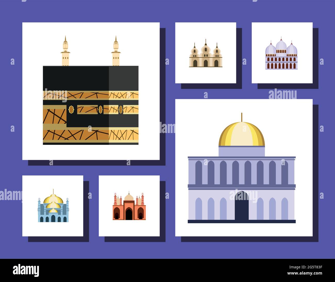 mosque and temple set Stock Vector Image & Art - Alamy