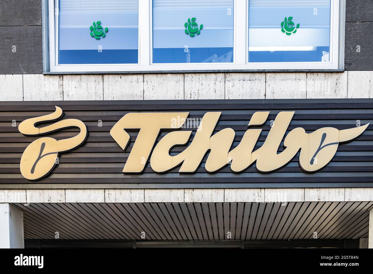 Tchibo logo hi-res stock photography and images - Alamy