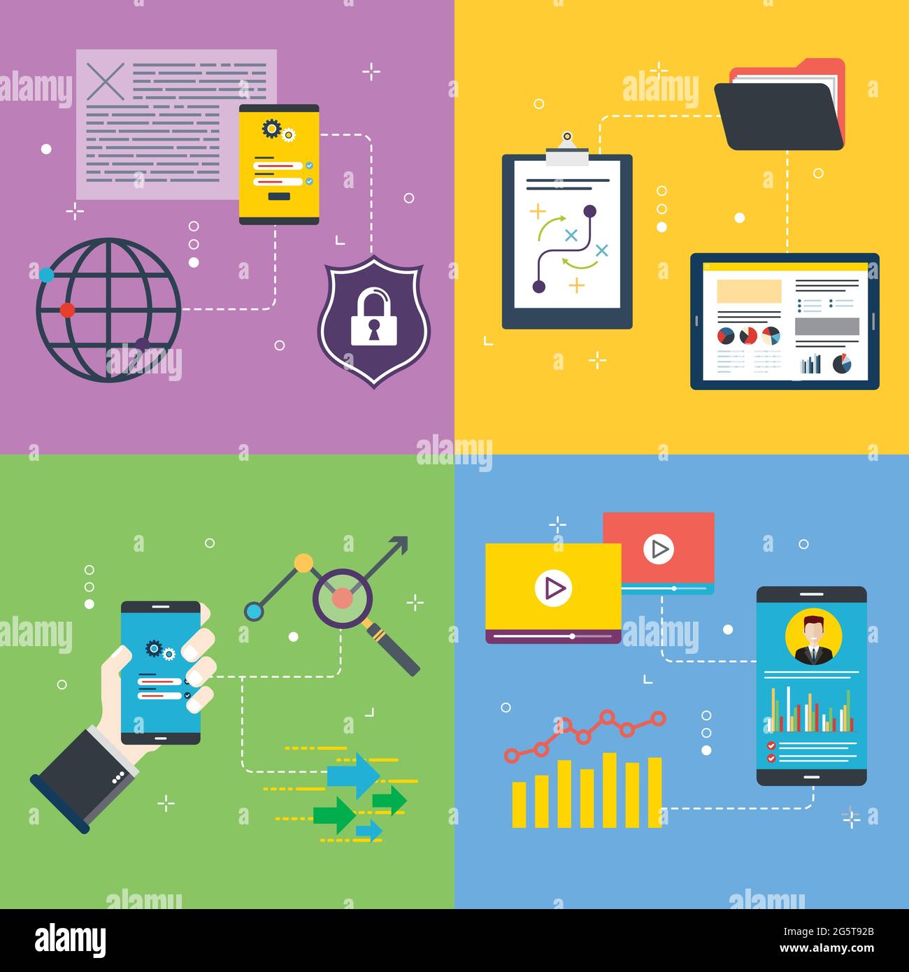 Security, analysis, project, management, performance and development ...