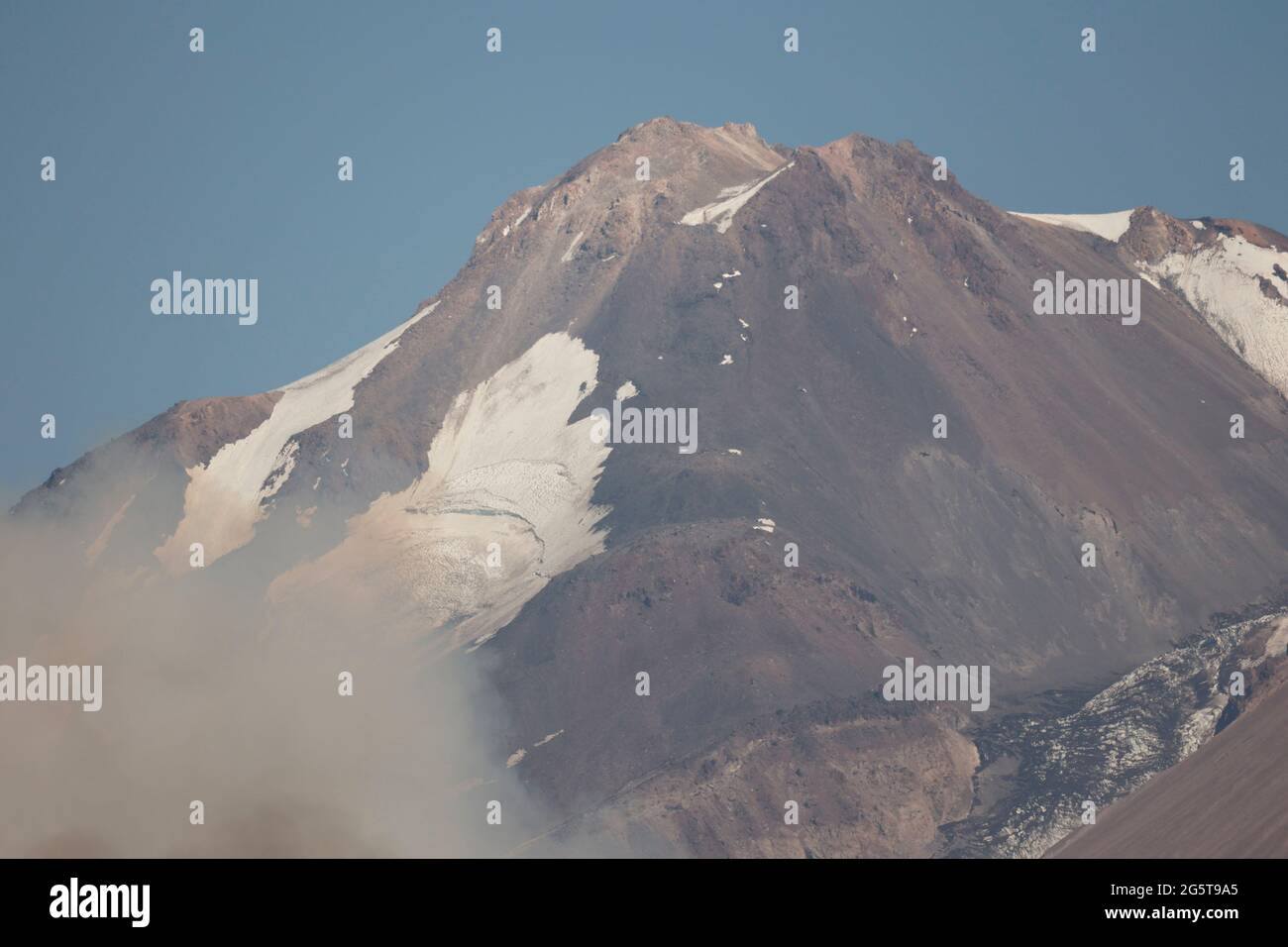 The Lava Fire, near Mount Shasta and Lake Shastina in Siskiyou County ...
