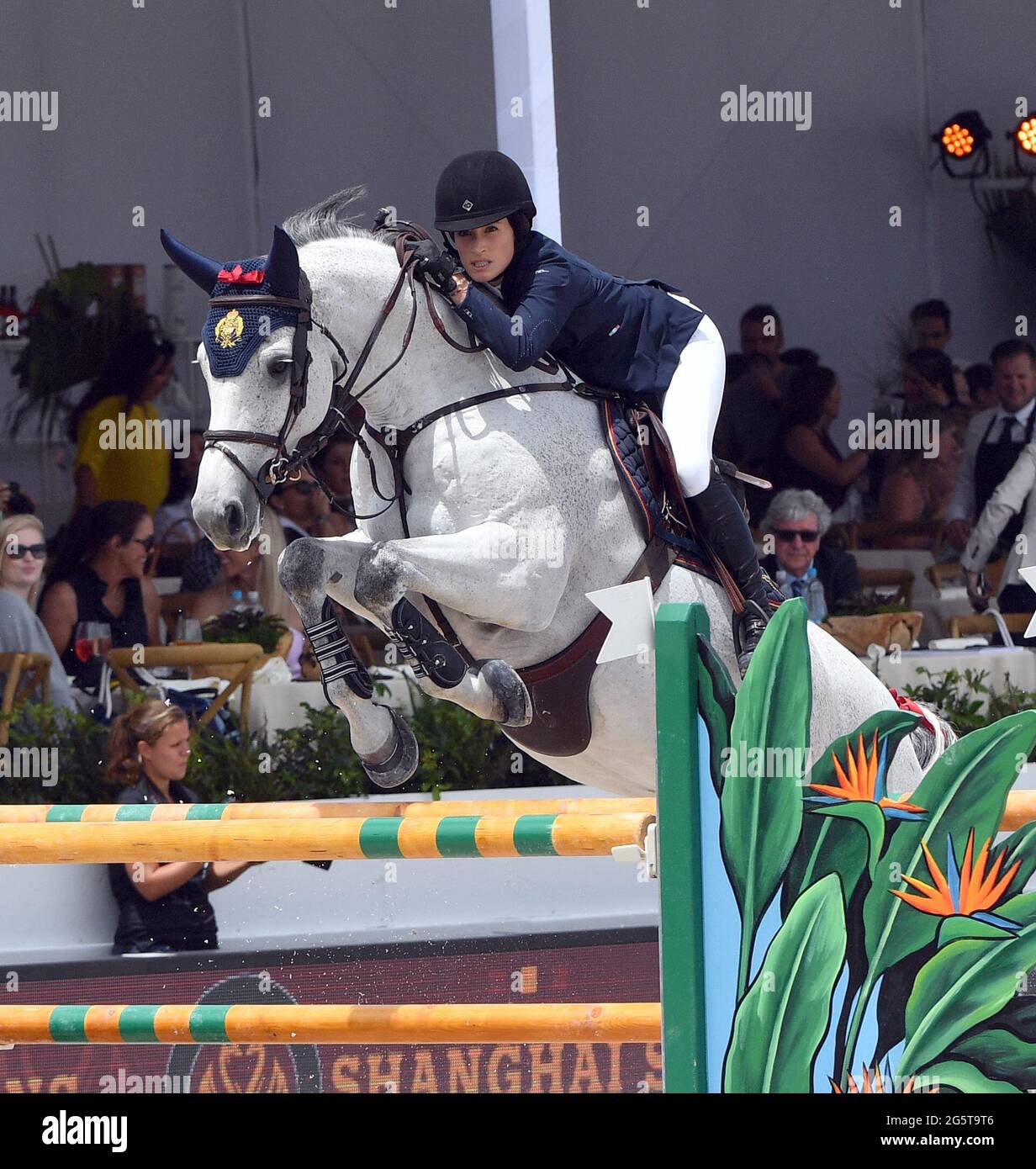 MIAMI BEACH, FL - APRIL 15: Jessica Rae Springsteen at the Longines ...