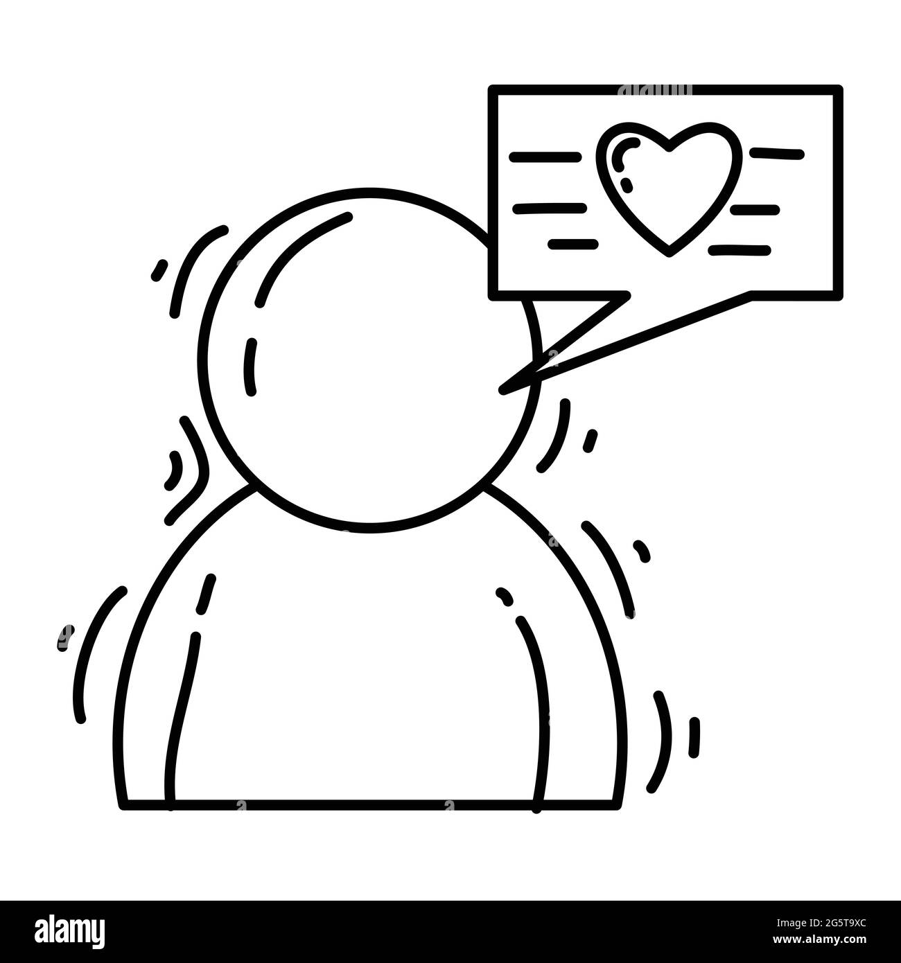 Customer icon Black and White Stock Photos & Images - Alamy