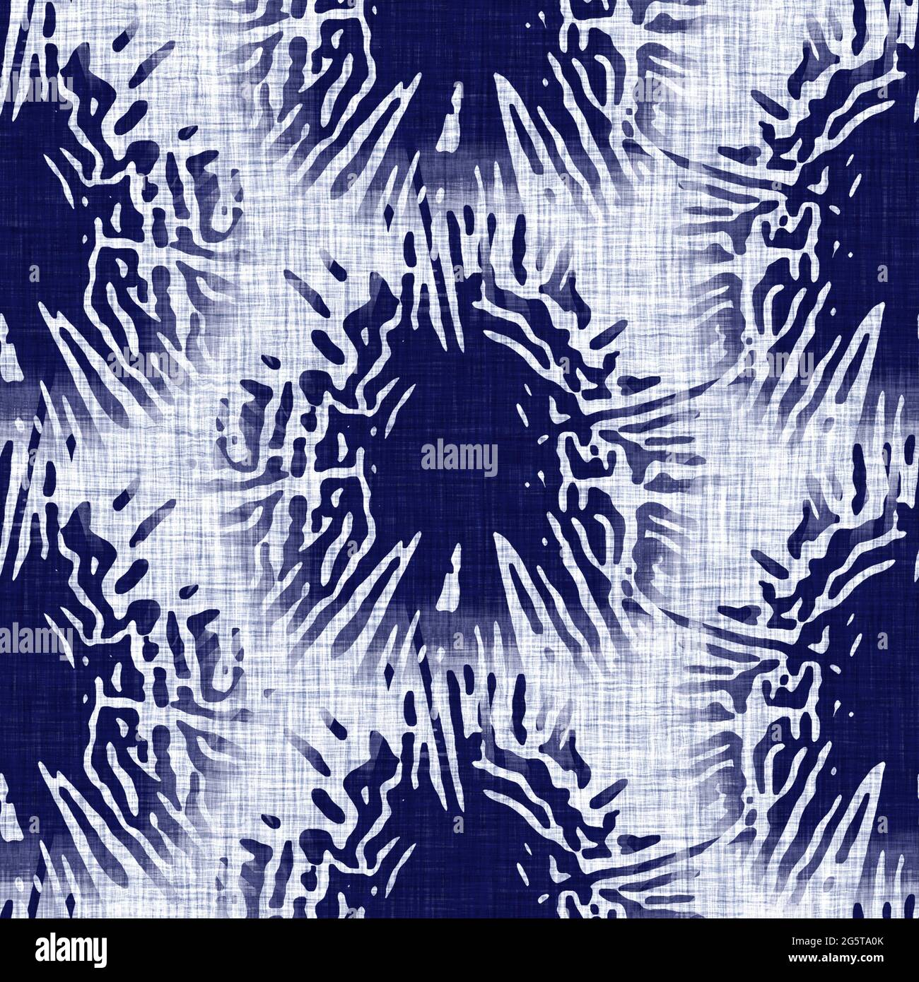 Denim indigo blue woven texture. Vintage natural dye printed cotton ...